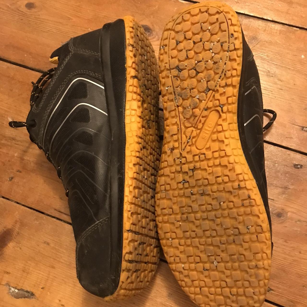 Site workman boots with steel toe caps! Very good... - Depop