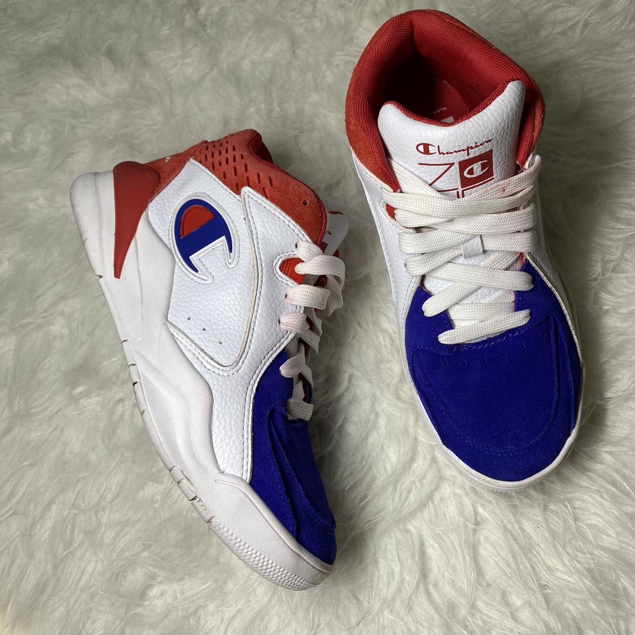 Champion BUTY CHAMPION ZONE 93 suede trainers Worn... - Depop