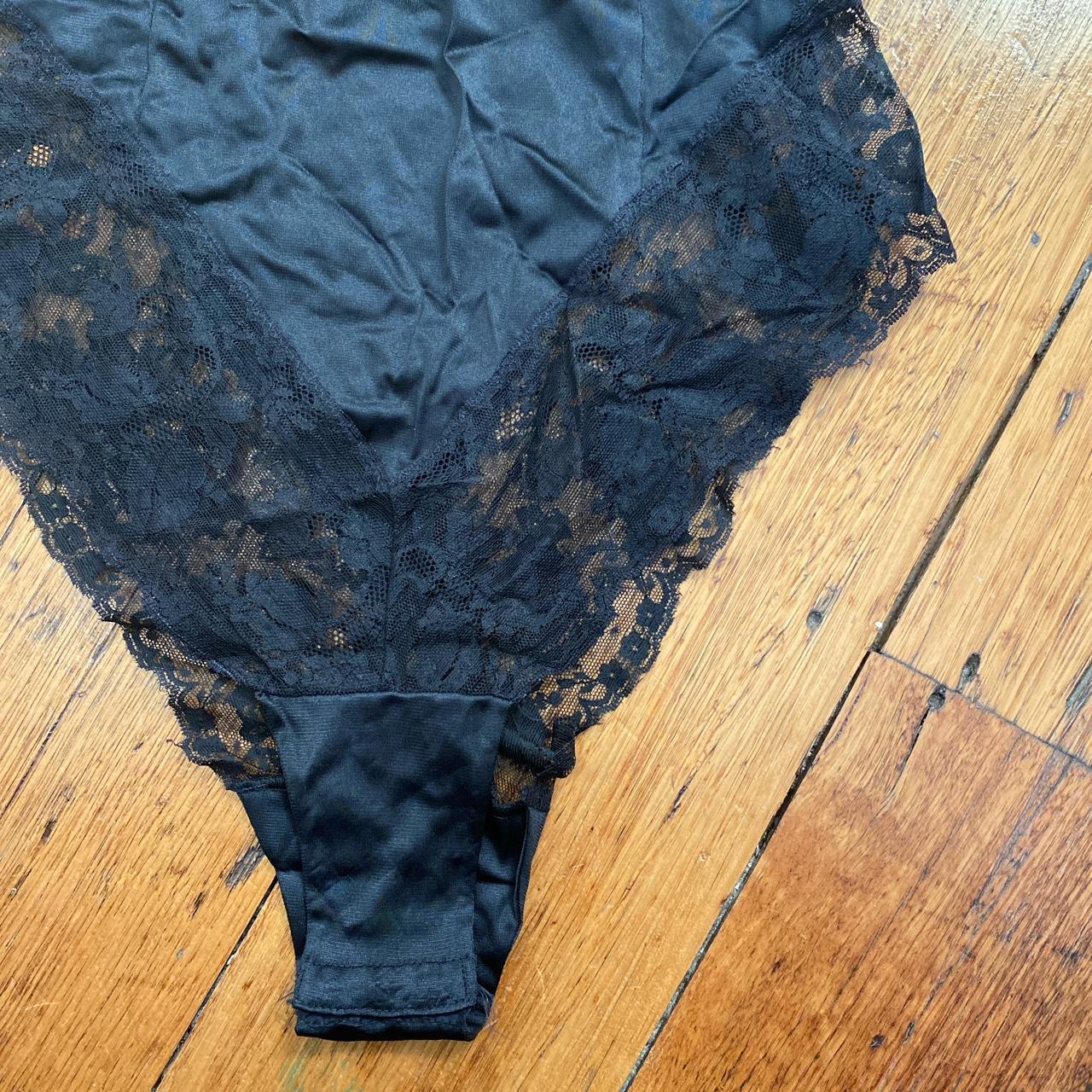 Amazing vintage 80s/90s satin lace teddy. Would... - Depop