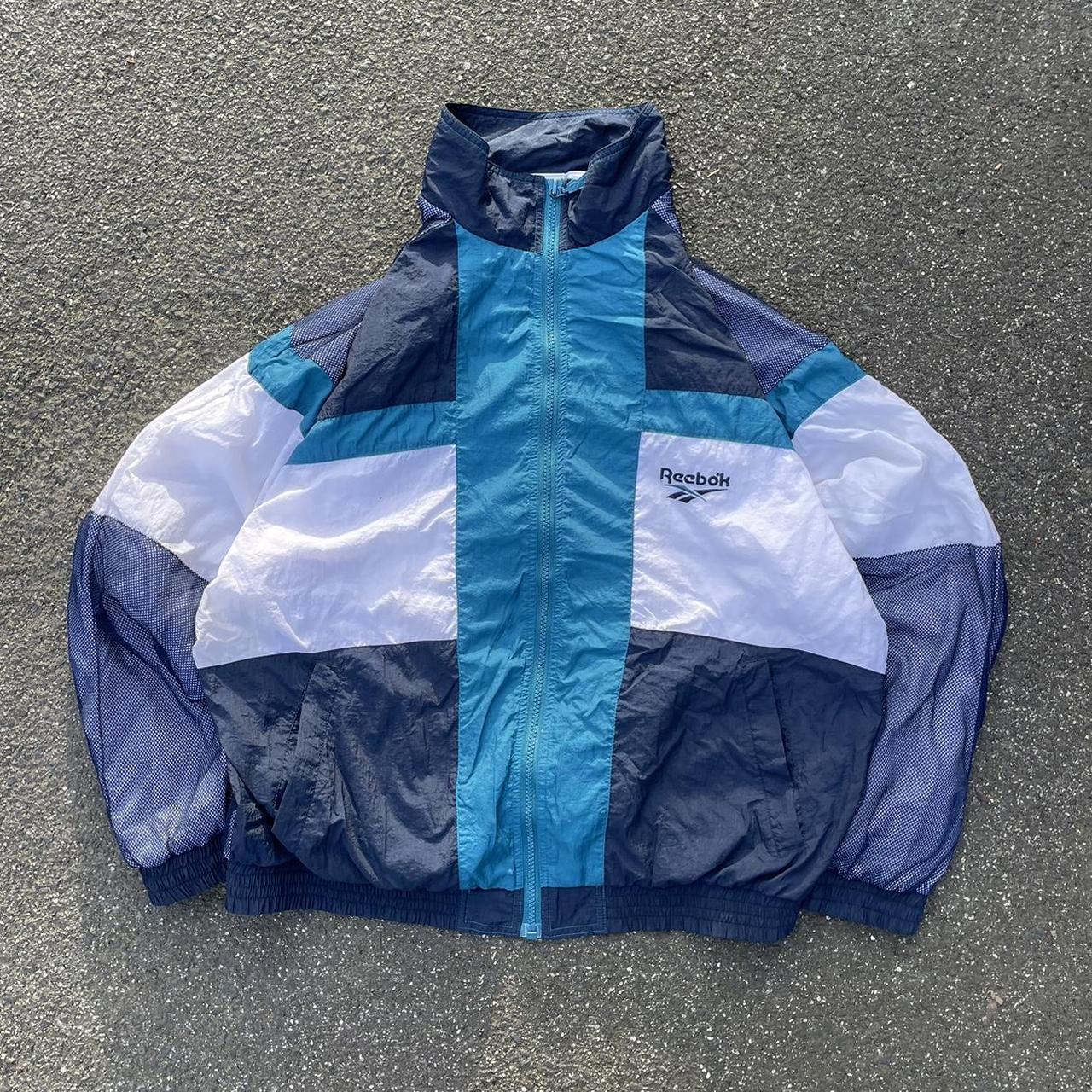 Vintage Reebok Jacket *Perfect condition *Size... - Depop