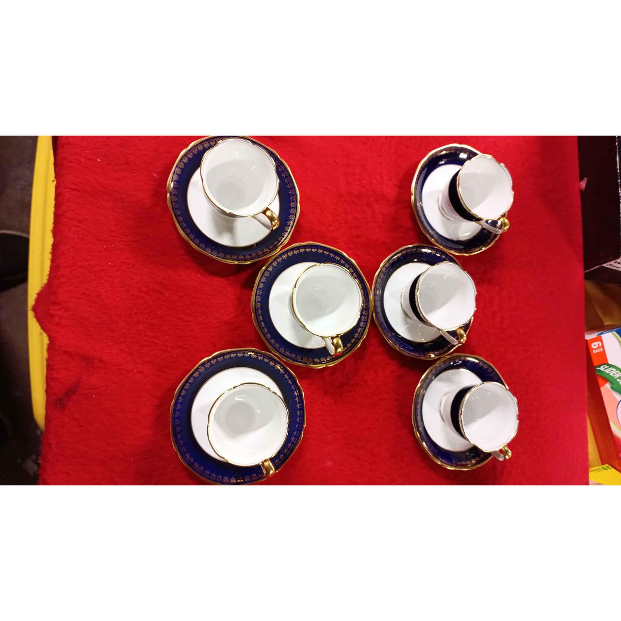 Japanese Kokura set of 6 plates and six cups. In... - Depop