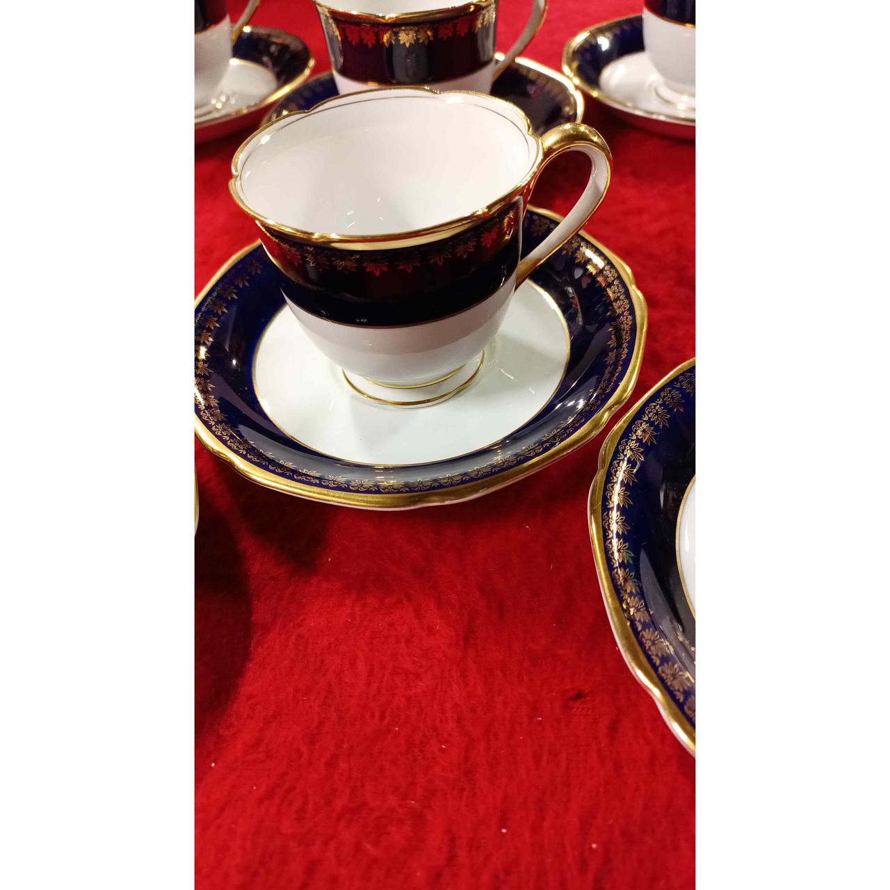 Japanese Kokura set of 6 plates and six cups. In... - Depop