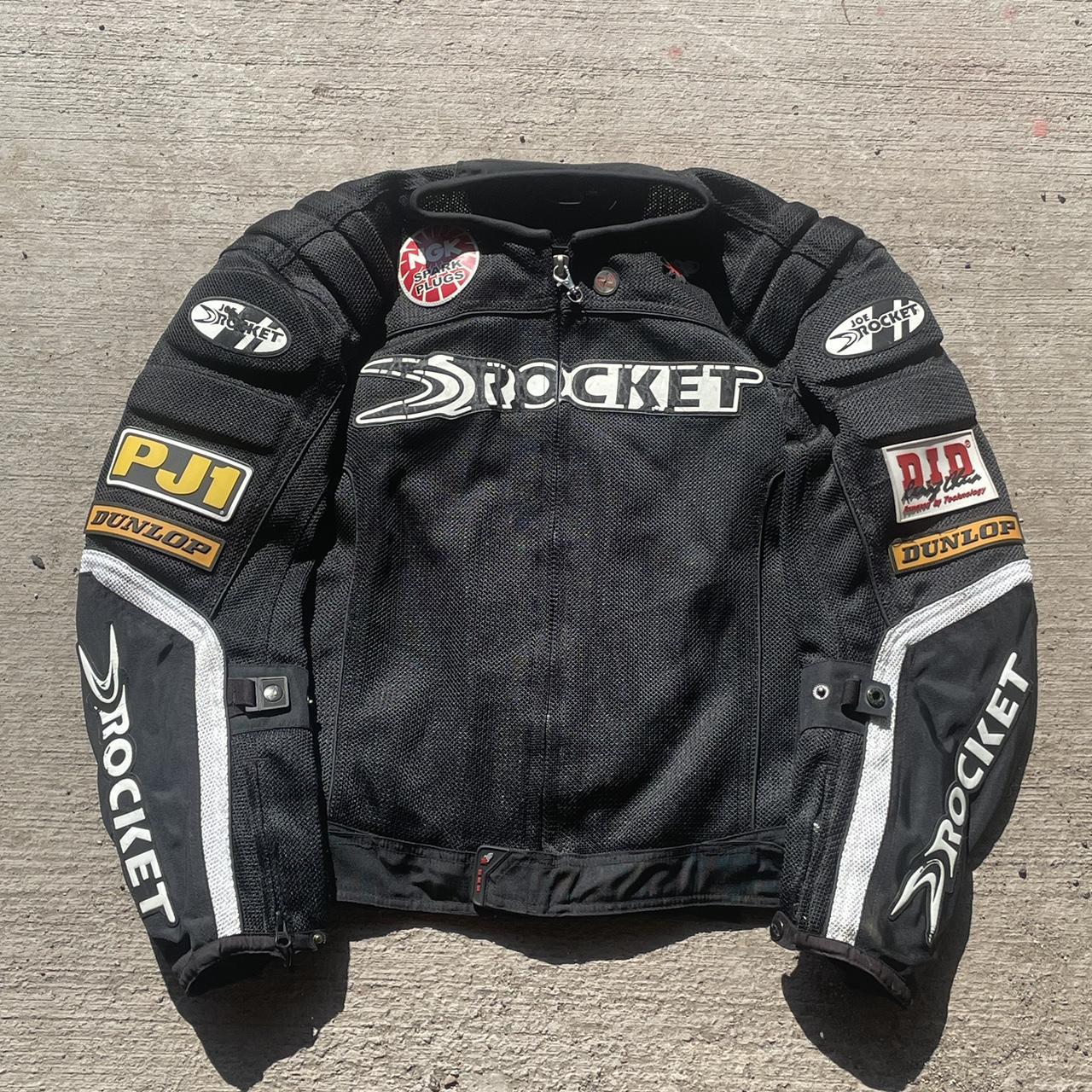 Joe rocket vintage racing jacket for men’s fits M-L... - Depop