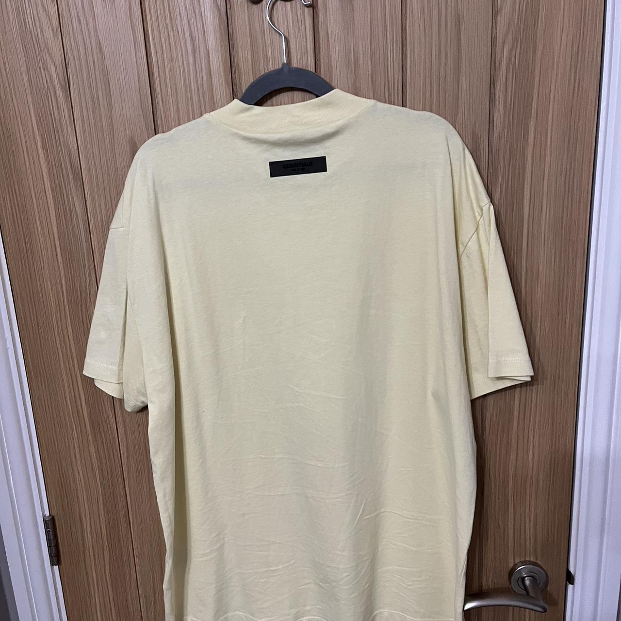 Mens small yellow essentials T shirt. Great... - Depop