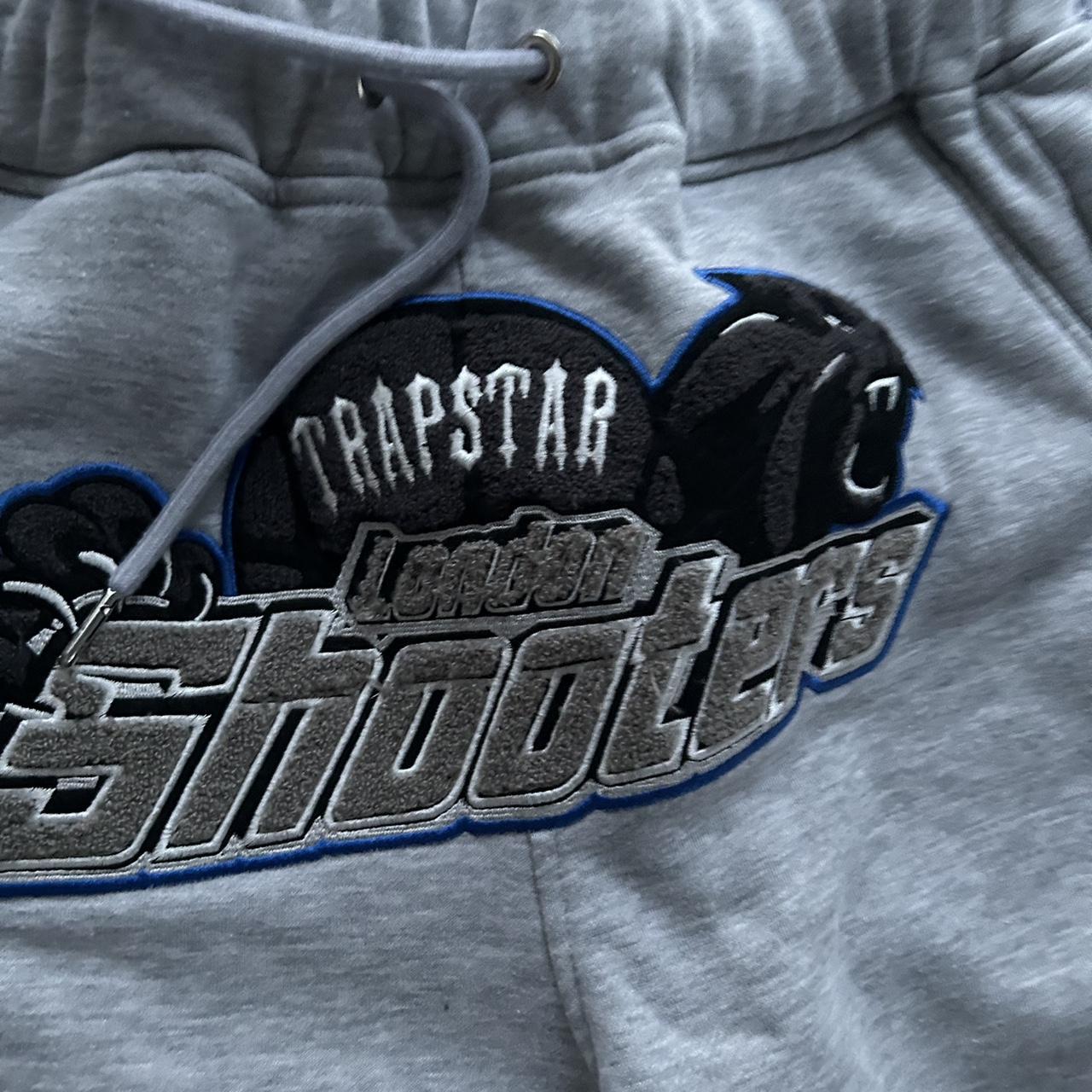 Grey trapstar bottoms - Depop