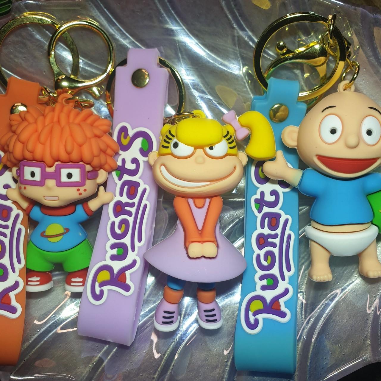 RUGRATS KEYCHAIN SET! ANGELICA, TOMMY AND CHUCKY!... - Depop
