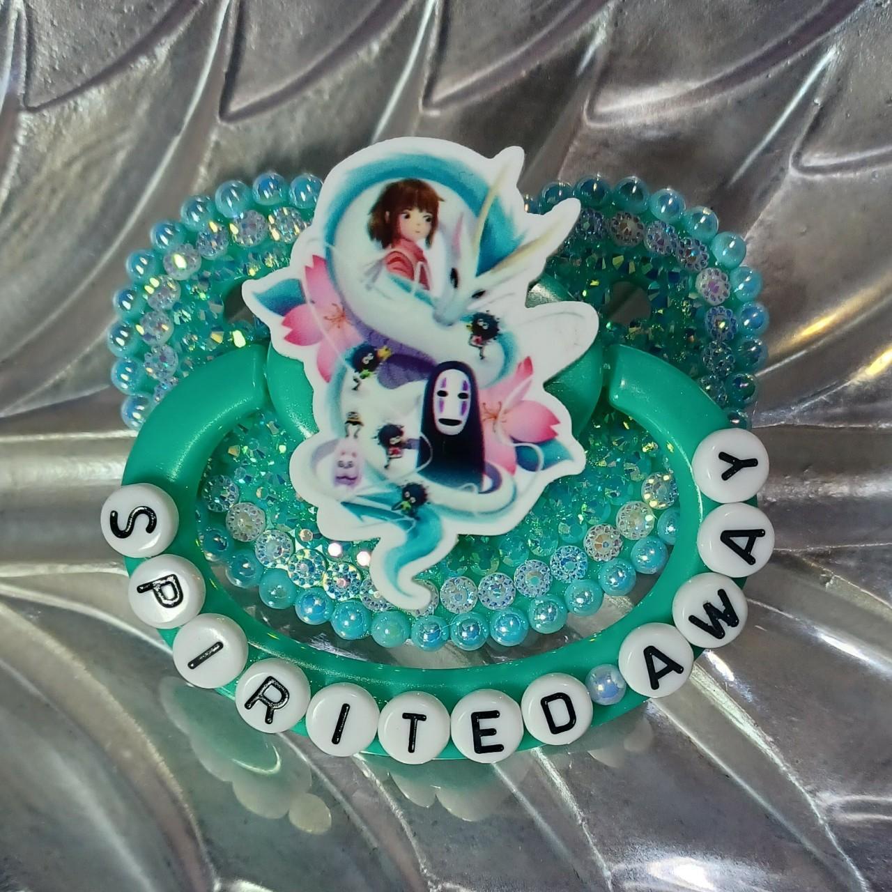 SPIRITED AWAY WIDE SHIELD PACIFIER AND KEYRING! 💝 A... - Depop