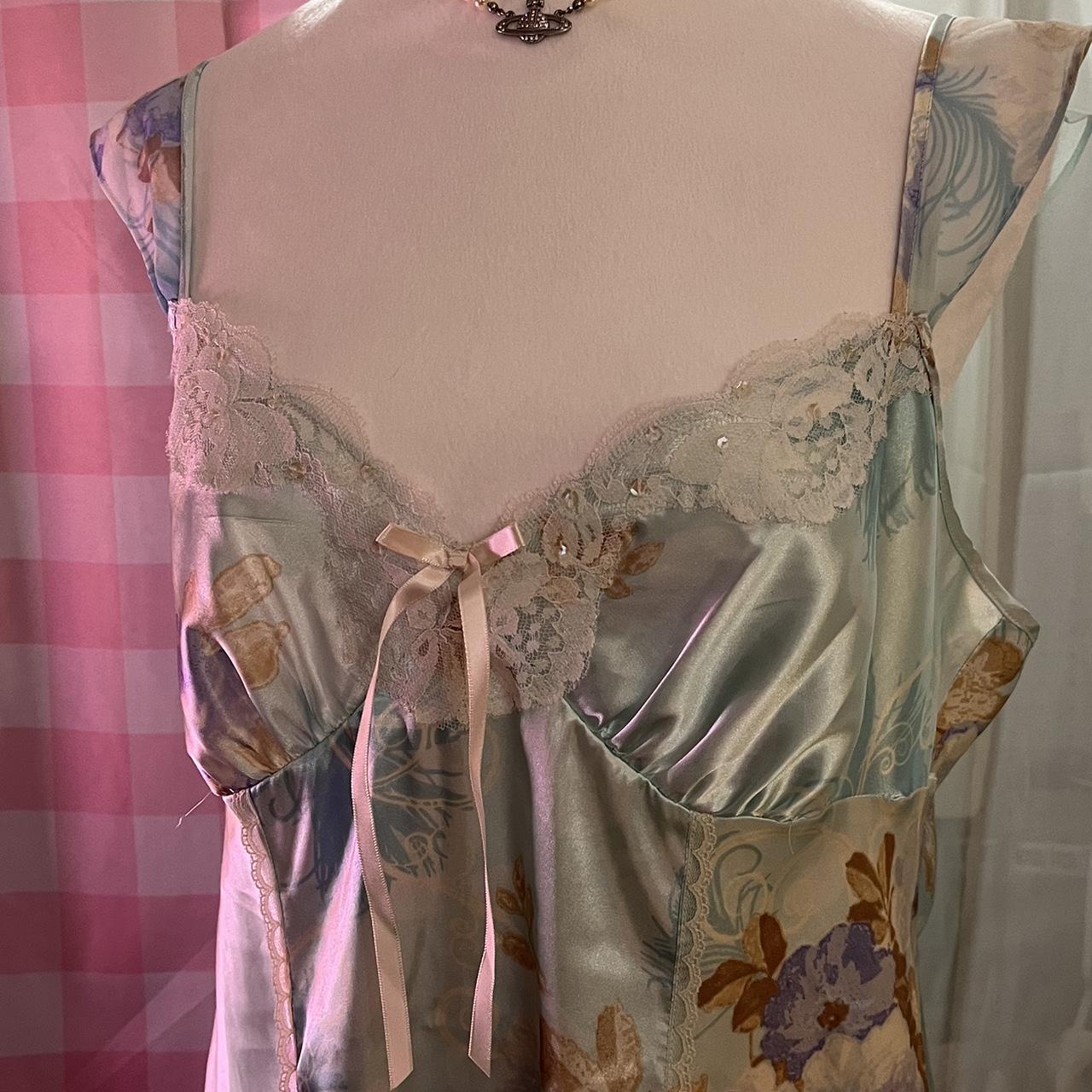 Apt 9 Intimates vintage silk slip nightgown