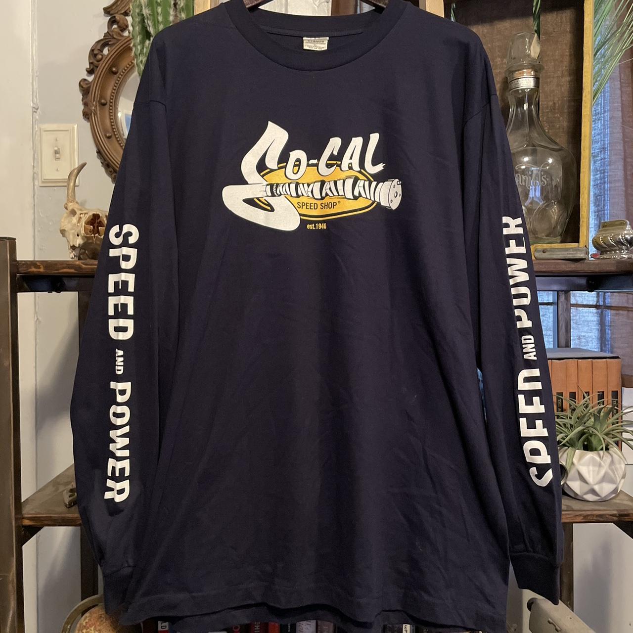 So-Cal Speed Shop Speed and Power black two sided... | Depop