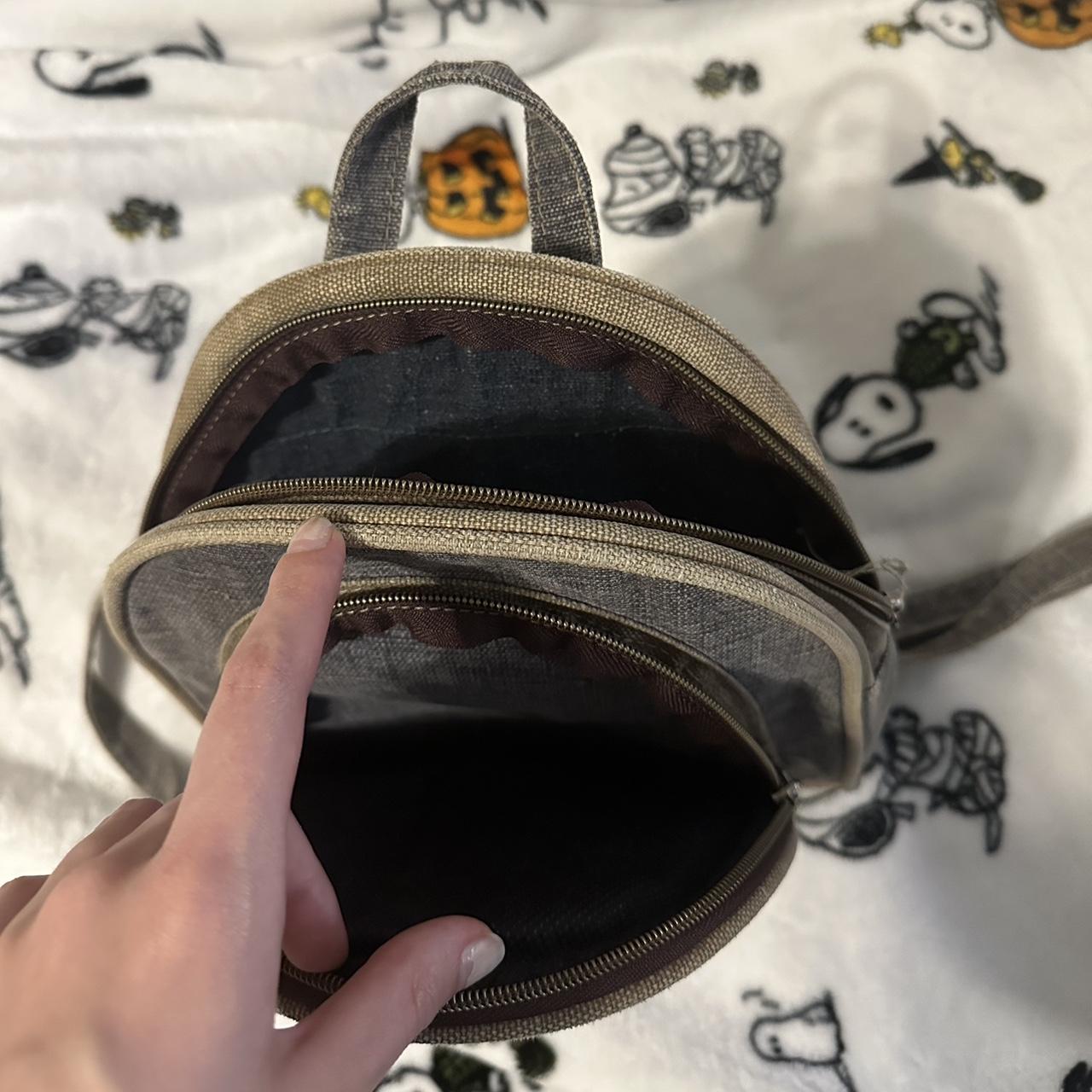 Techno mini vintage backpack. Super cute and goes... - Depop