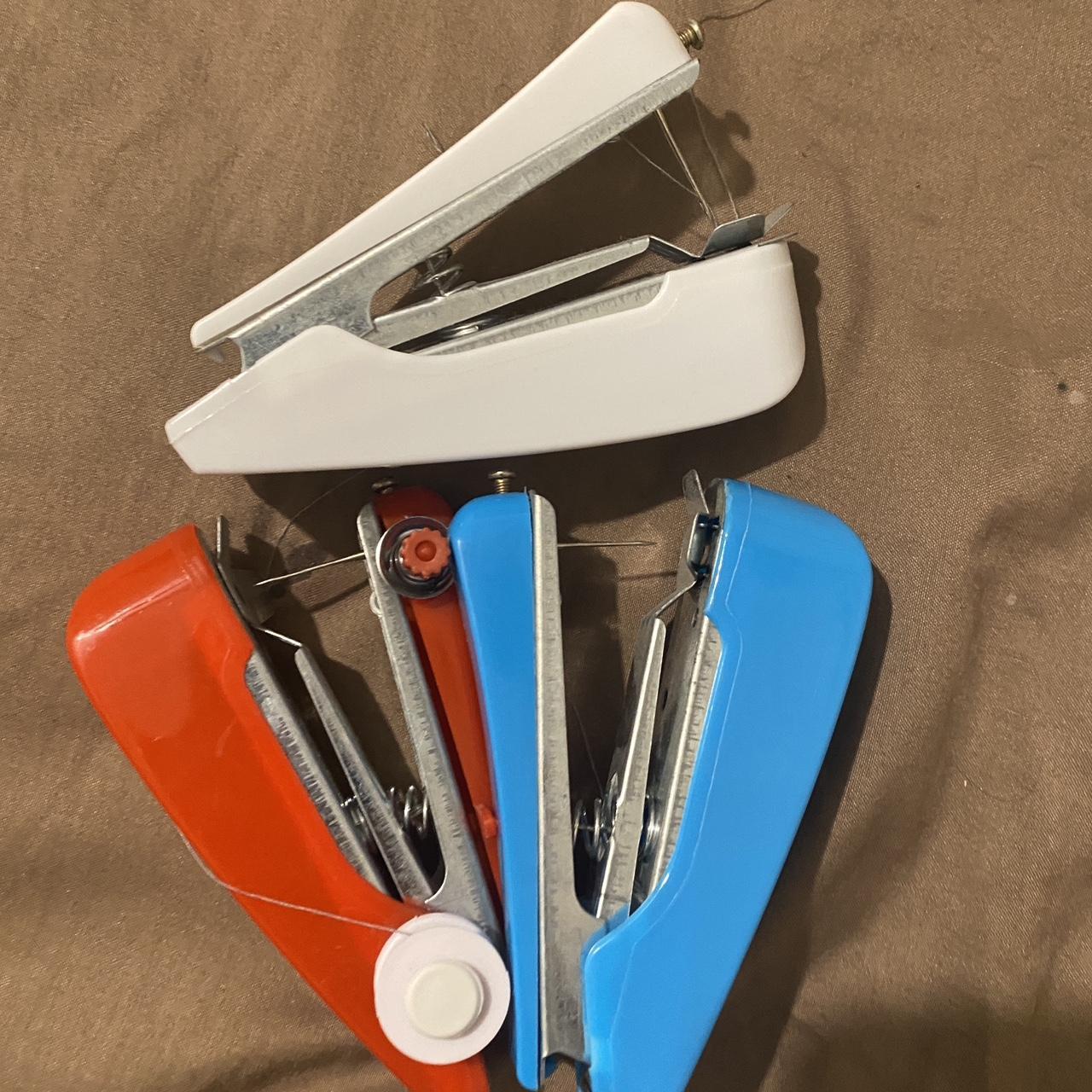 3 mini handheld stapler sewing machines #sewing - Depop