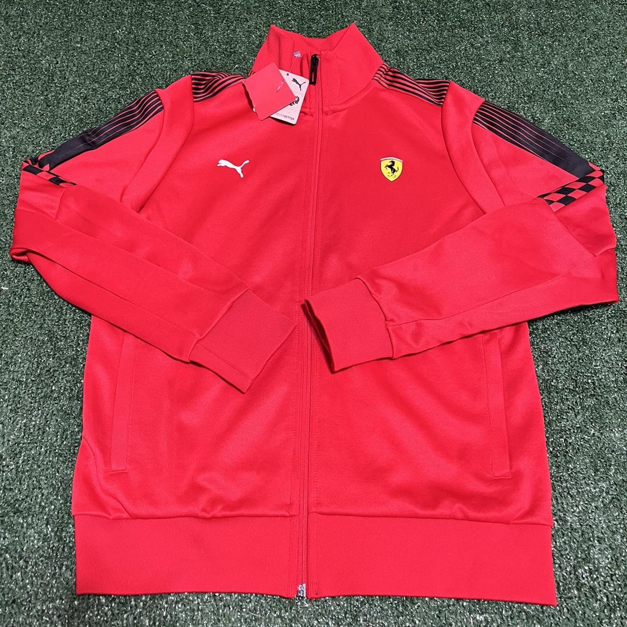 Puma Men's Red Jacket | Depop