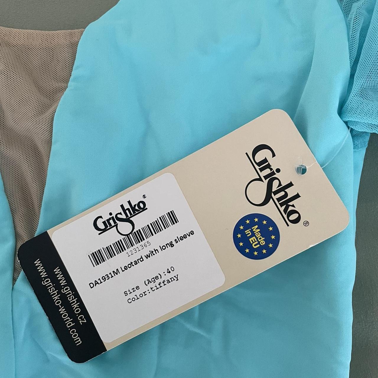 Tiffany blue Grishko women’s leotard never worn - Depop