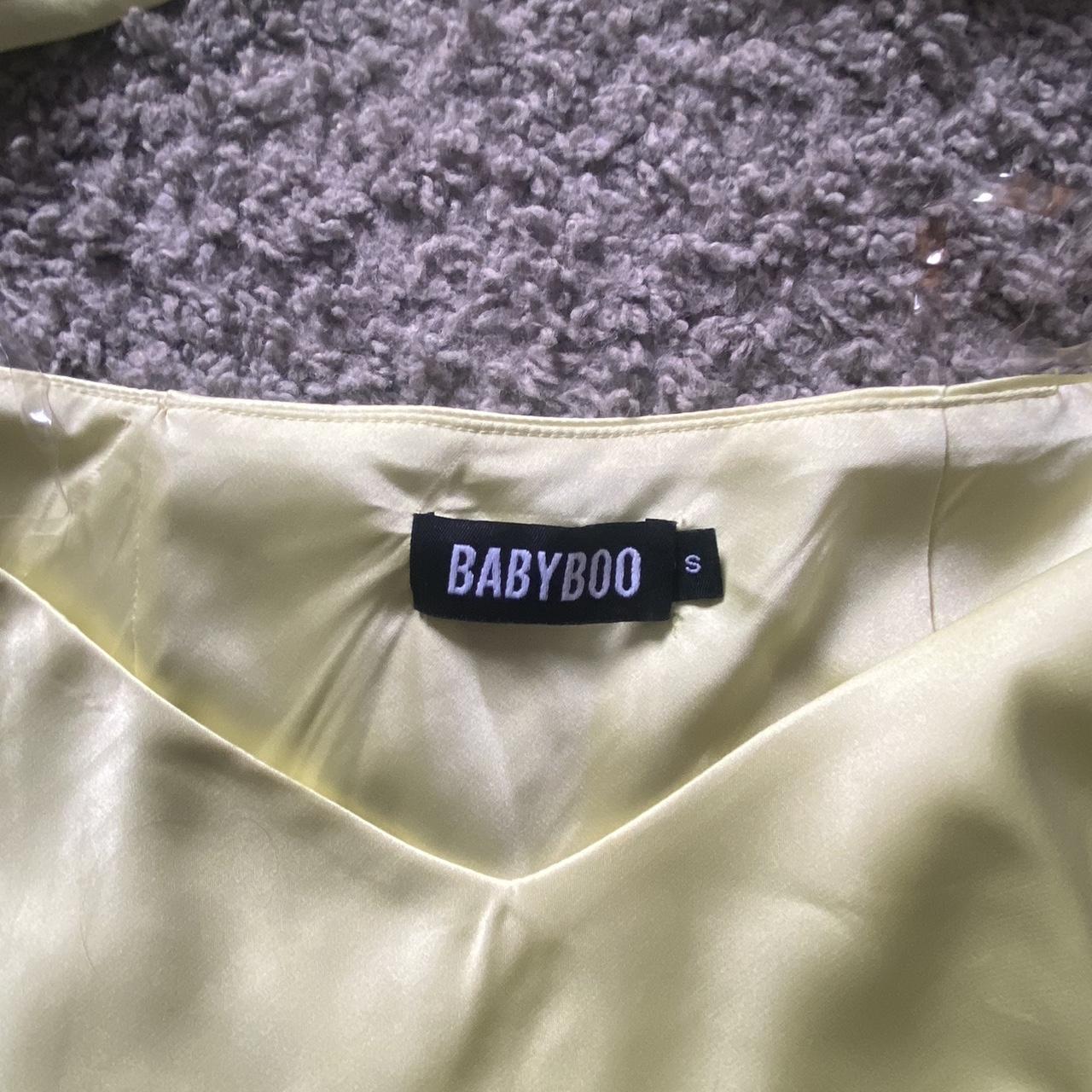 Baby boo Valeria satin two piece set size: S it... - Depop
