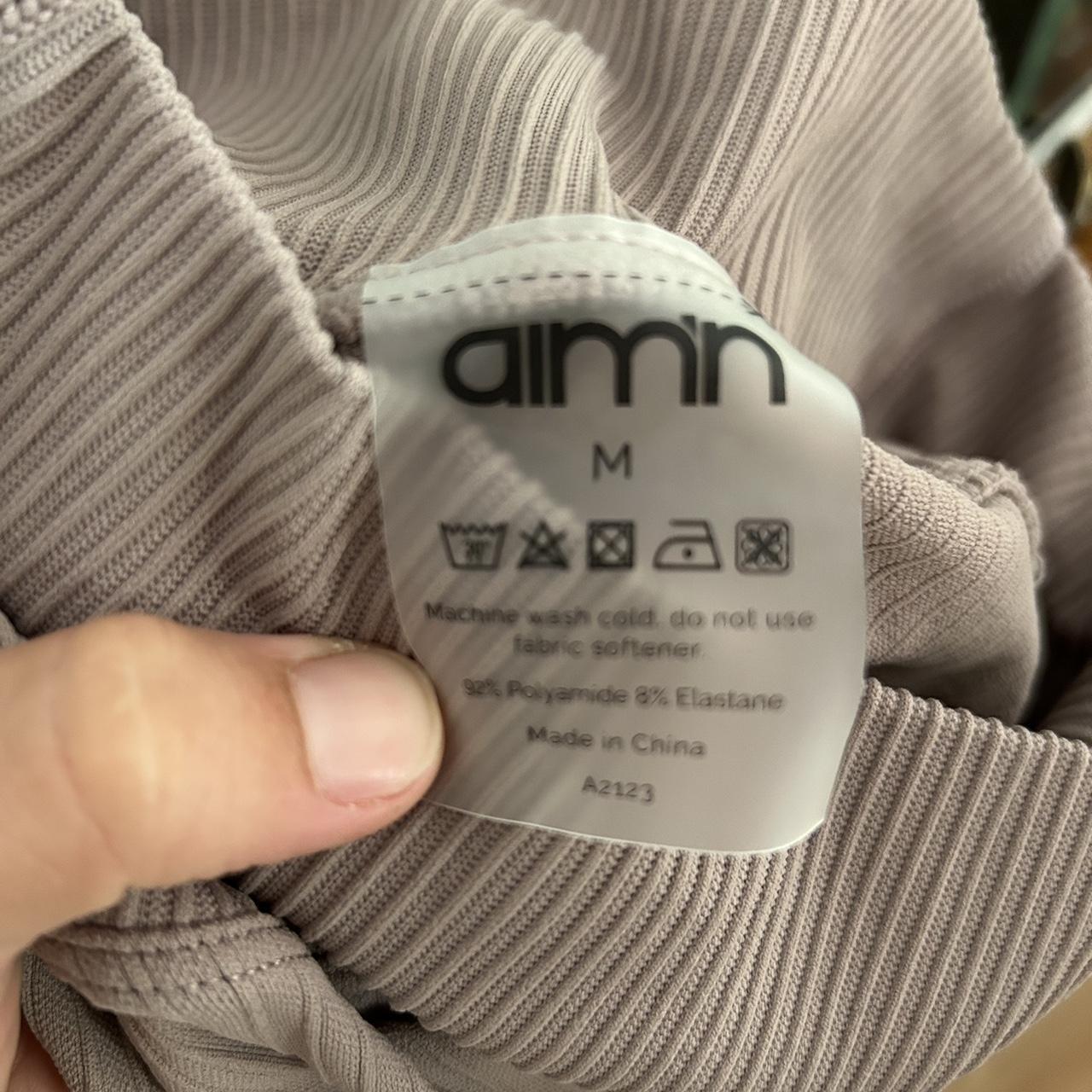 Aimn pastel purple 3/4 tights - Depop