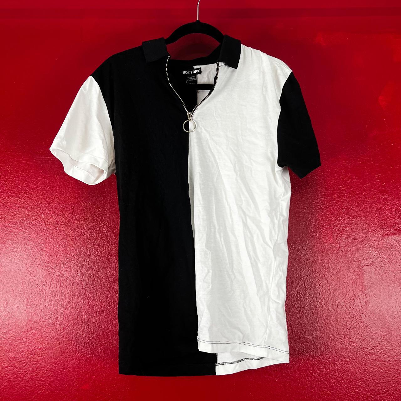 Split shirt only worn once. Comes from a dog... - Depop