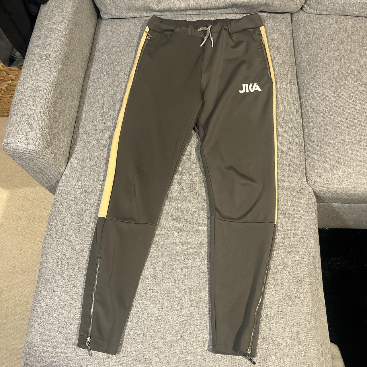 JKA TRACKSUIT SET SILVER ZIPS #jka #tracksuitset... - Depop