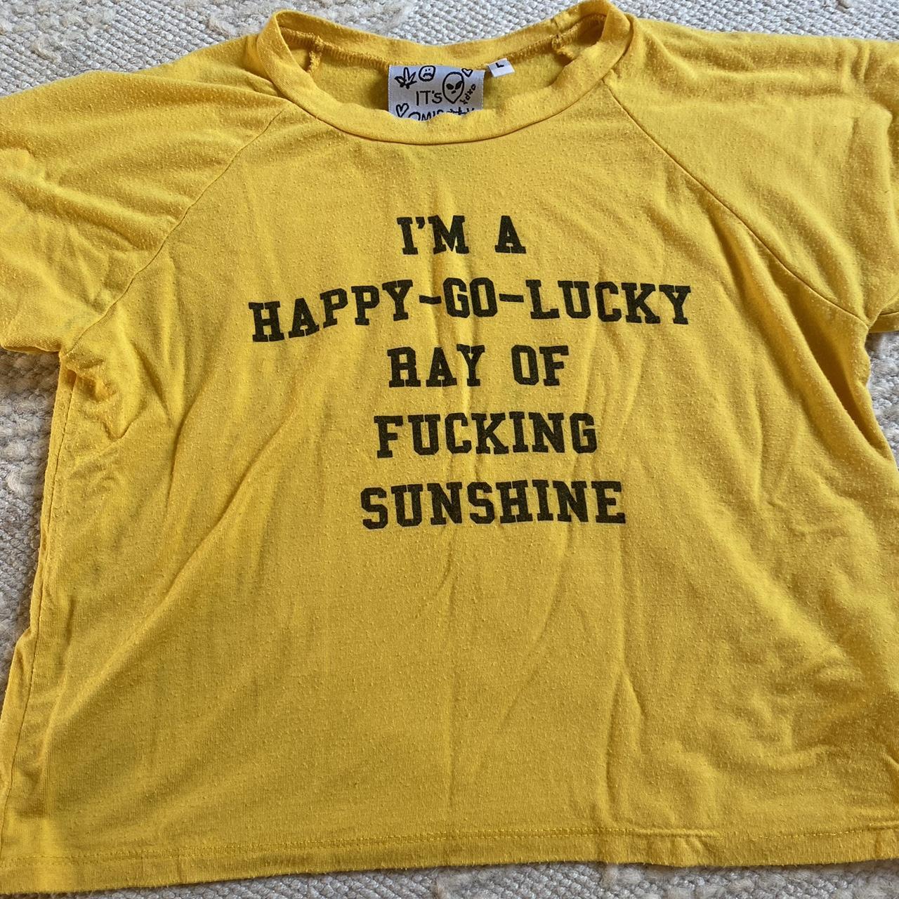 💛 O-MIGHTY yellow crop top 💛 ~ size: the tag says... - Depop