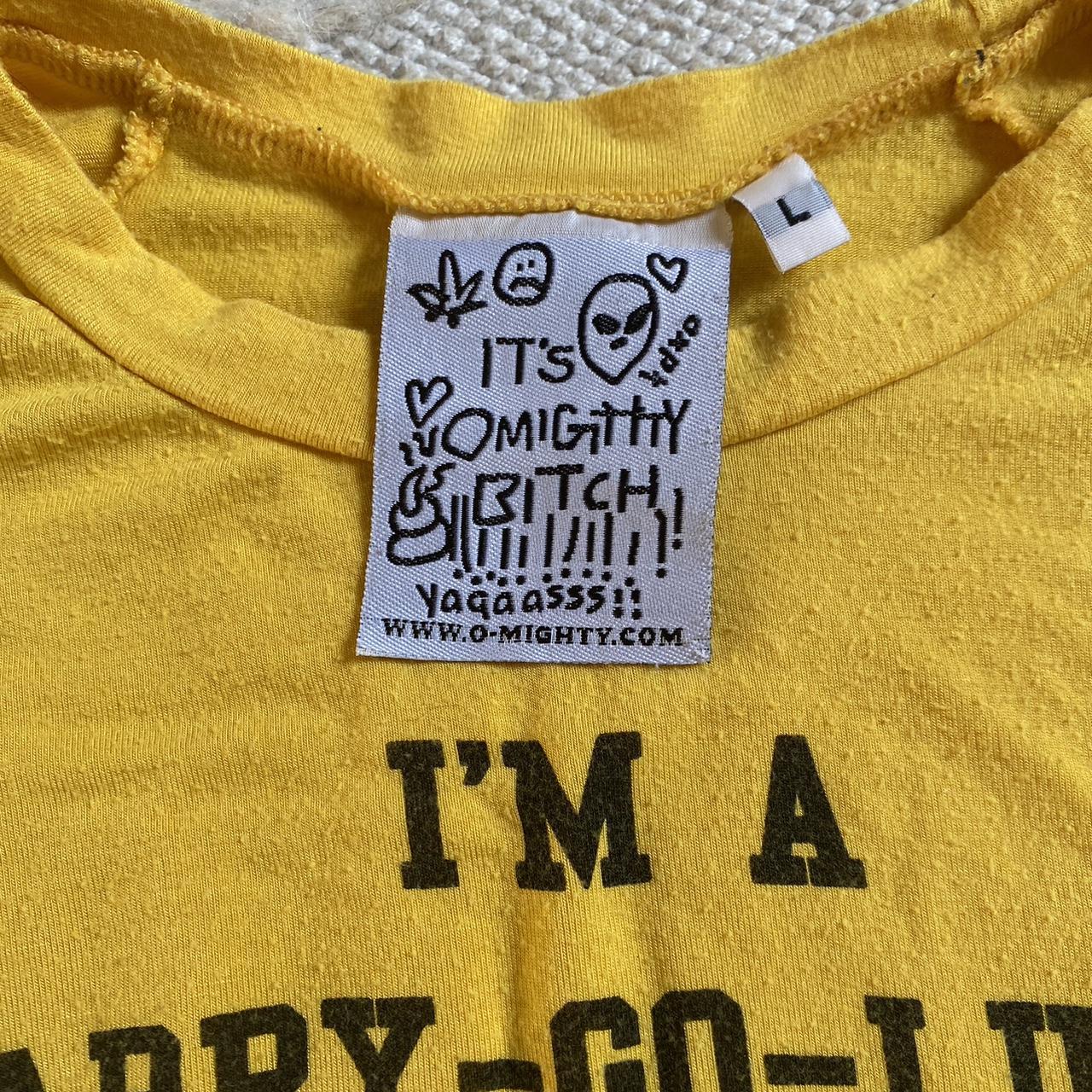 💛 O-MIGHTY yellow crop top 💛 ~ size: the tag says... - Depop