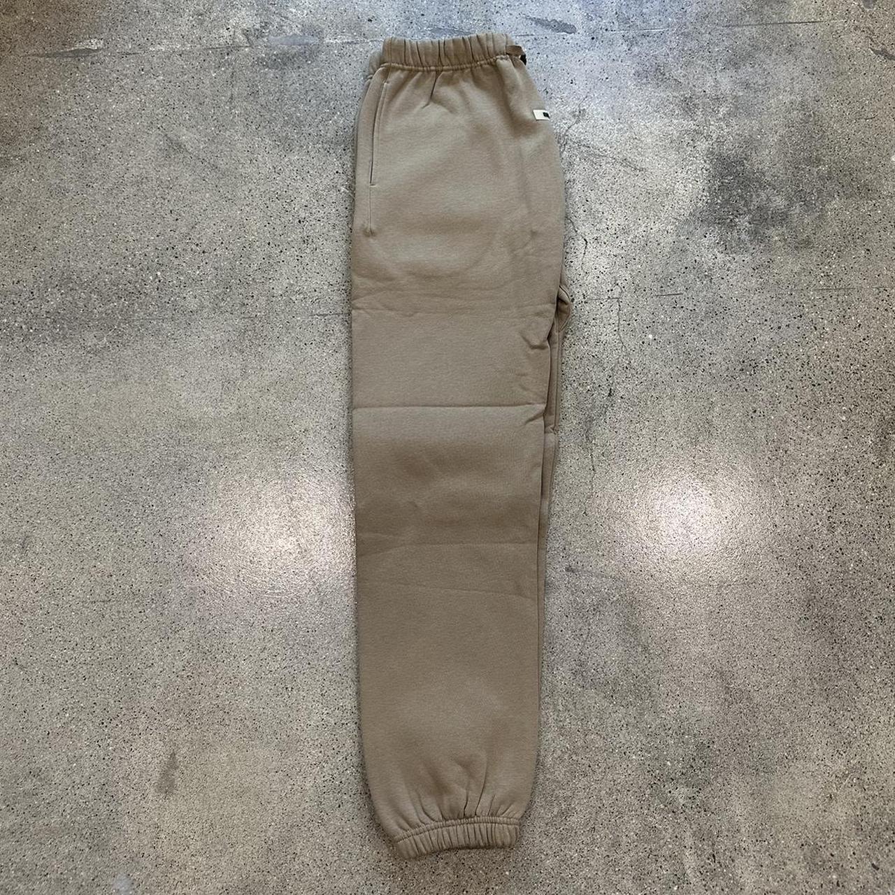 Fear of God Essentials Tan sweats Brand New Comes... - Depop