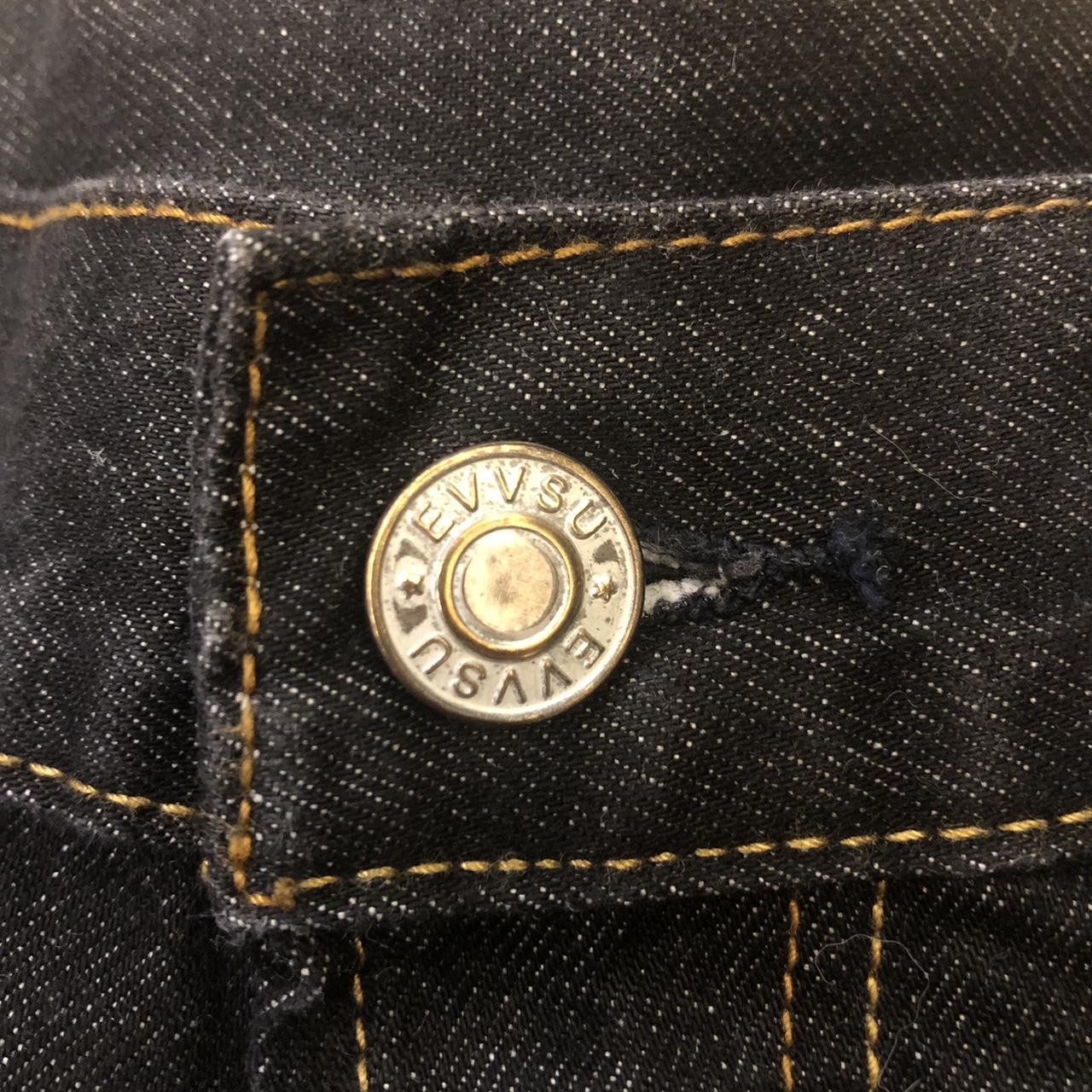 Black Evisu jeans with tags #evisu - Depop