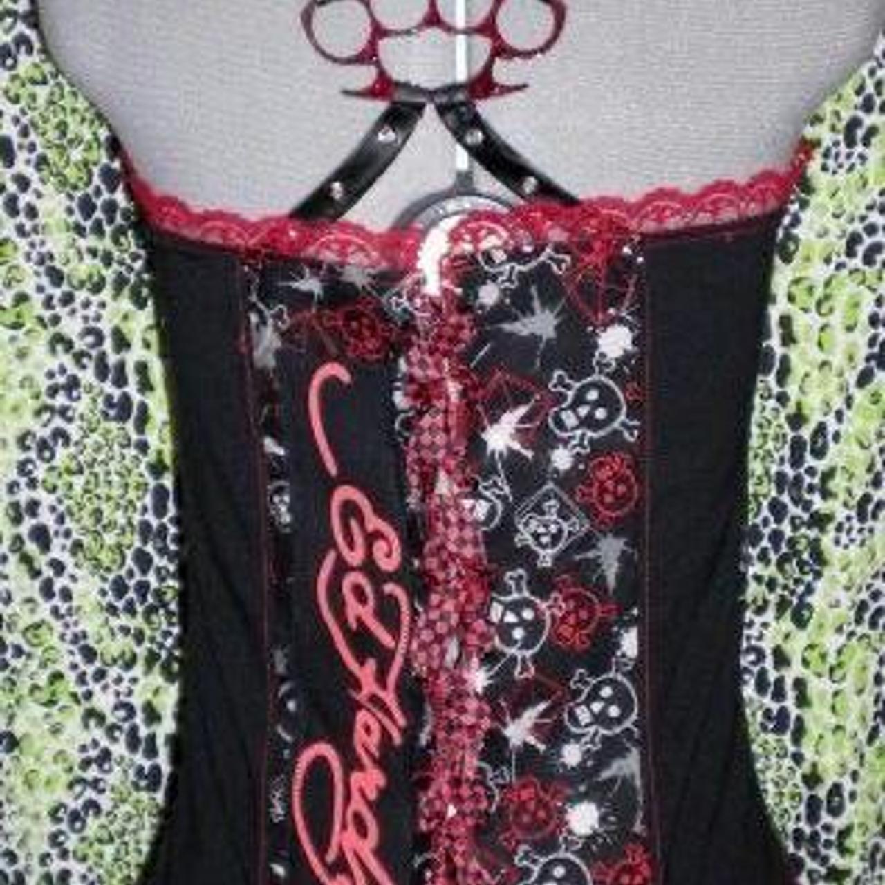 Ed Hardy Women's Corset | Depop