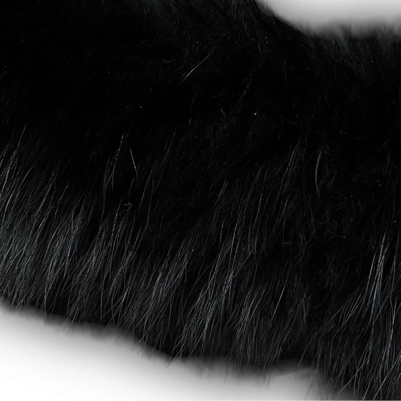 heaven and earth fur shawl real raccoon - Depop