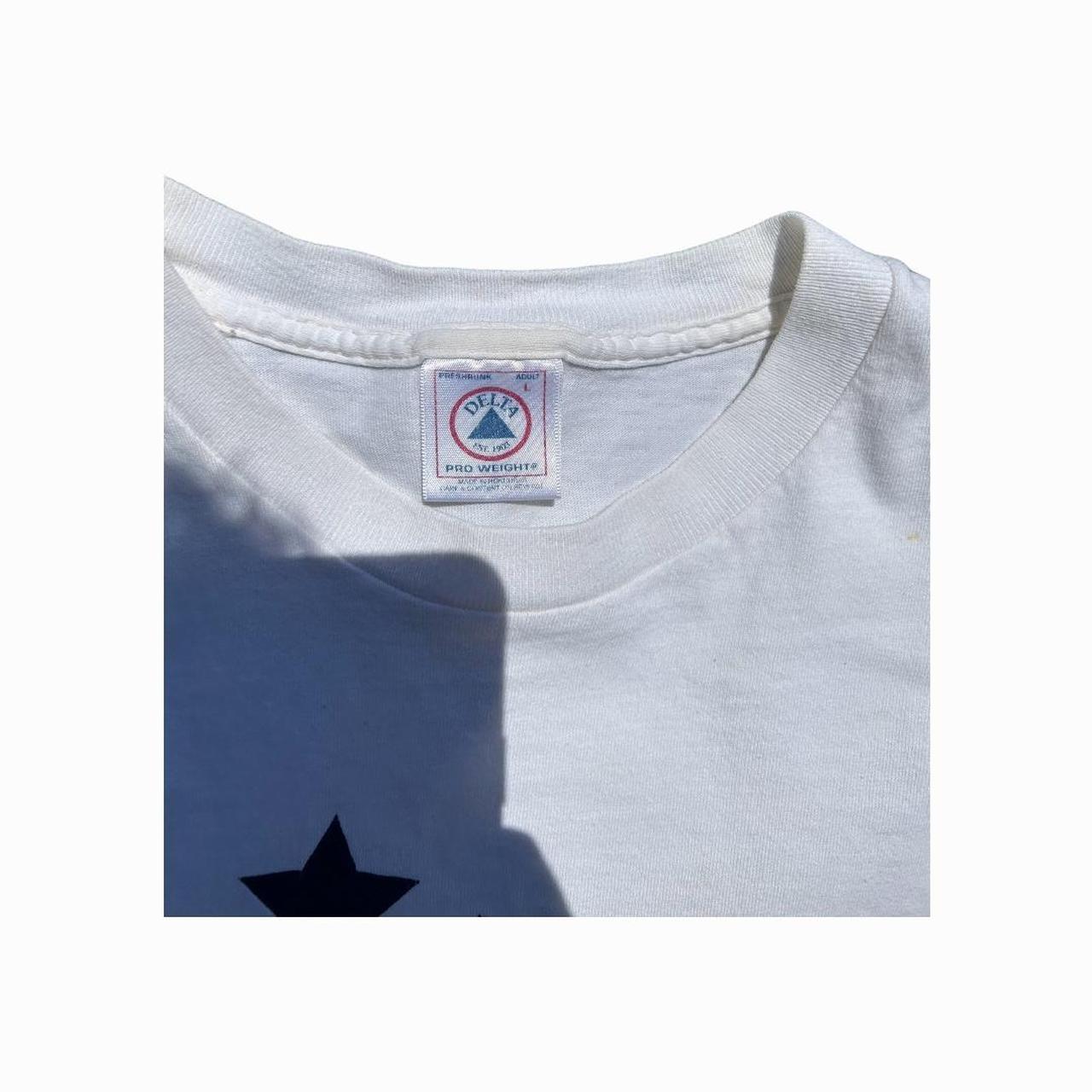 vintage american flag taz tee dated 1997 no major... - Depop