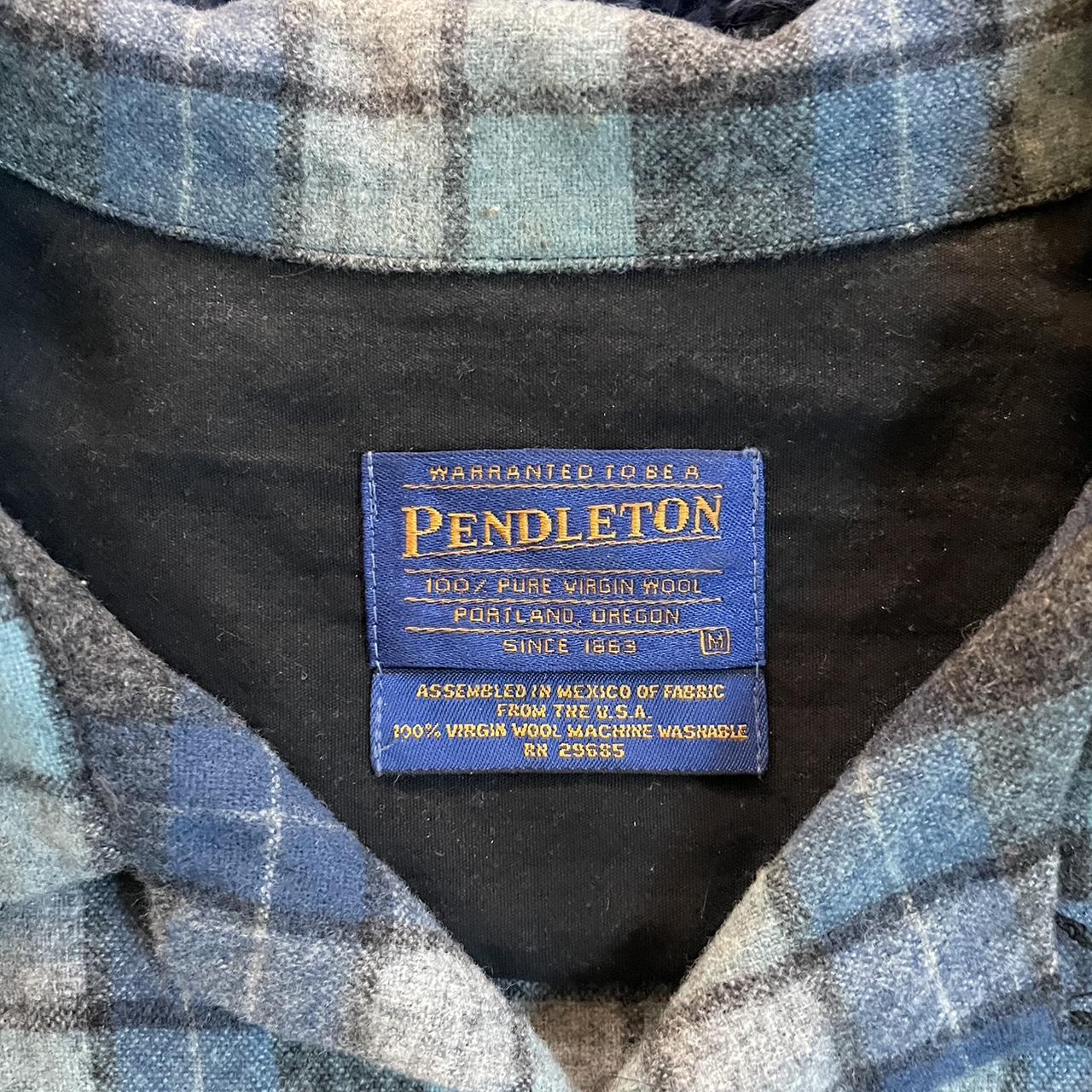 Pendleton Board Shirt. Beach Boys style. Blue and... - Depop