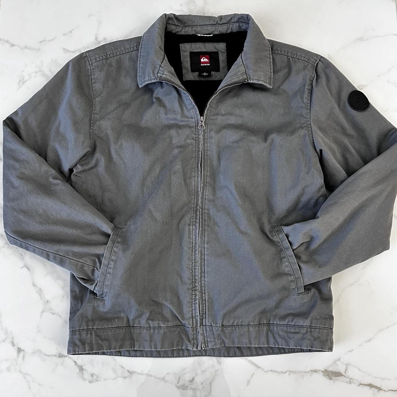 Quicksilver Workwear Jacket Heavy Duty #quicksilver... - Depop
