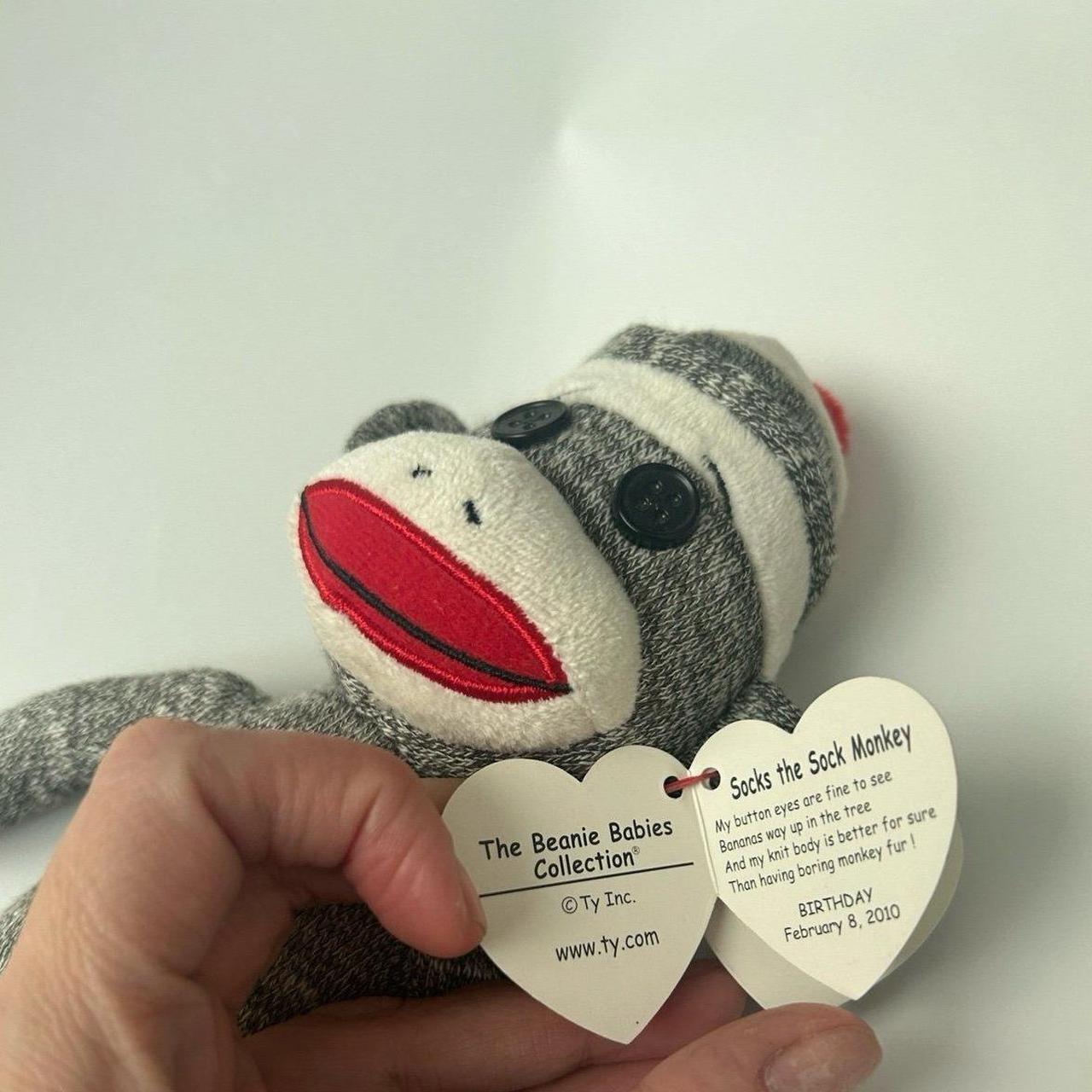 Ty socks the sock monkey store