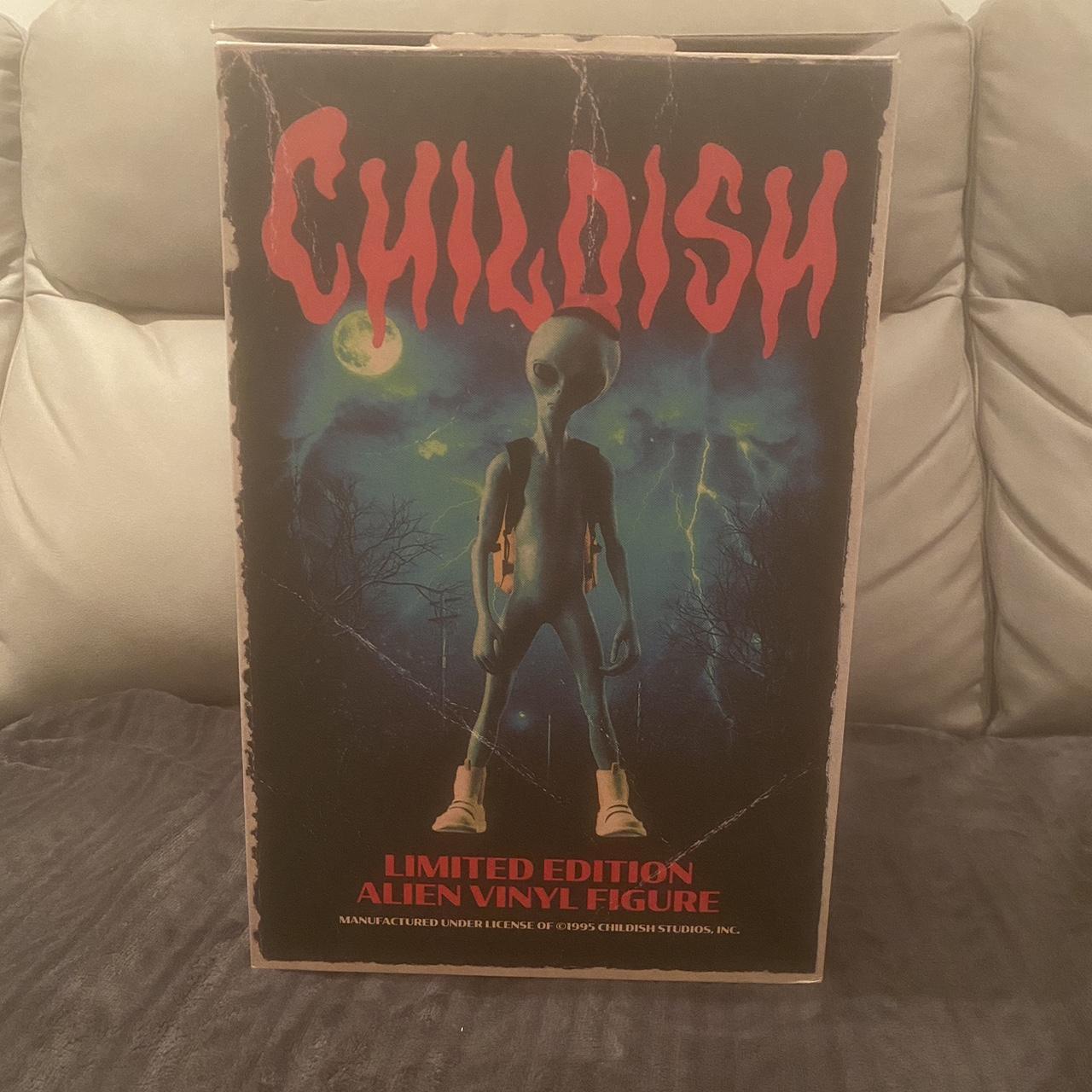 Childish Limited Edition Alien Vinyl Figure Number... - Depop