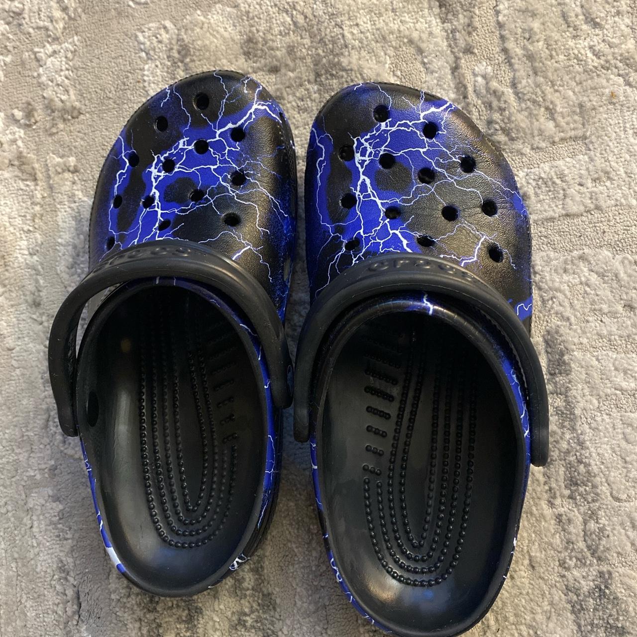 Lightning Crocs #crocs #casual #fashion #comfy - Depop