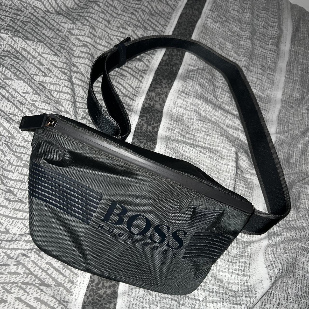 Hugo boss pouch worn couple of times excellent... - Depop