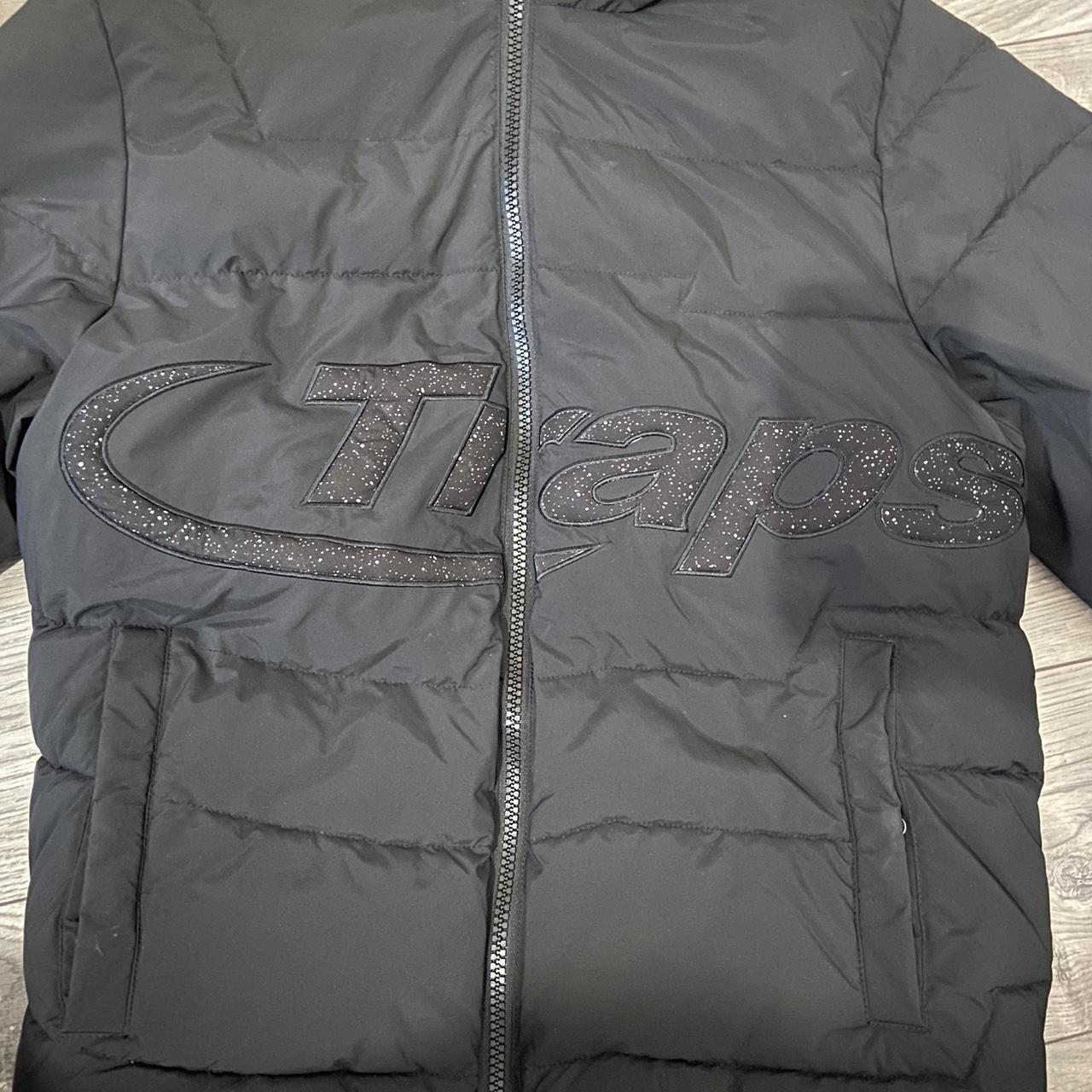 Trapstar Men's Black and White Coat | Depop