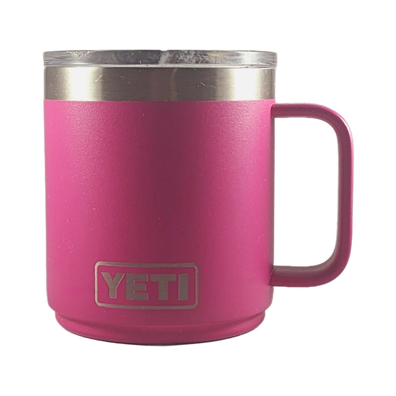 Yeti Rambler 10 oz Travel Mug in Bimini... - Depop