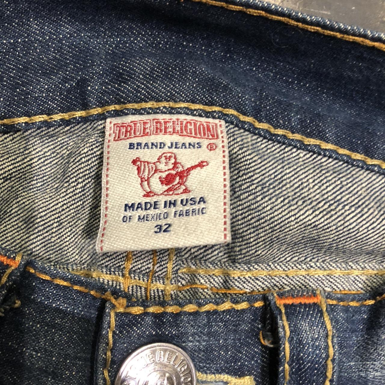 Veryyyy old gold triple stitch trueys 😩super bootcut... - Depop