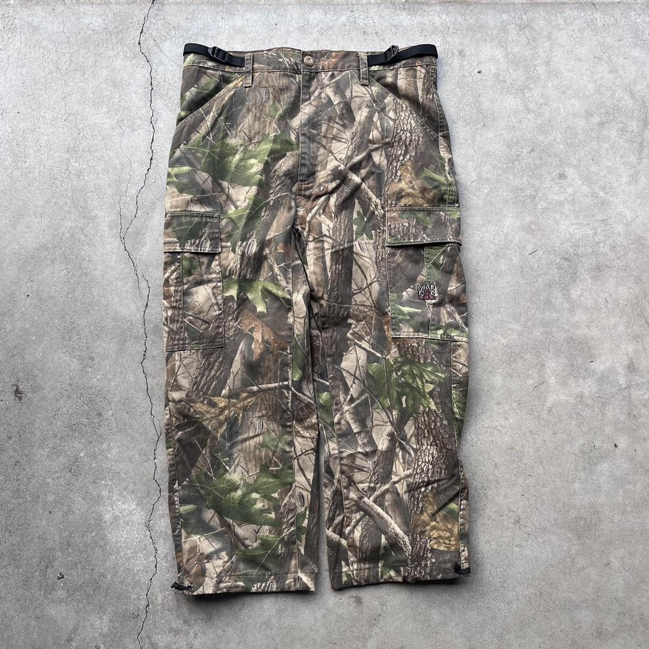 Vintage Baggy Realtree Cargos tagged... - Depop