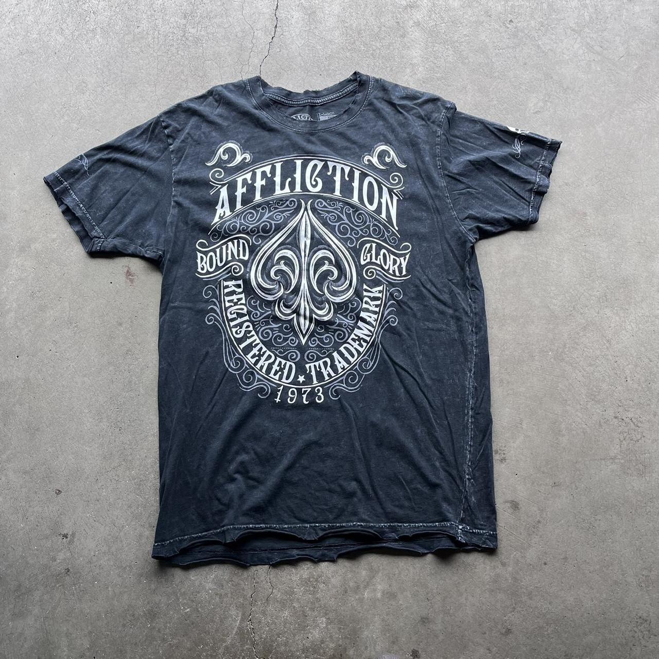 Affliction shirt Tagged xl 20x29 - Depop