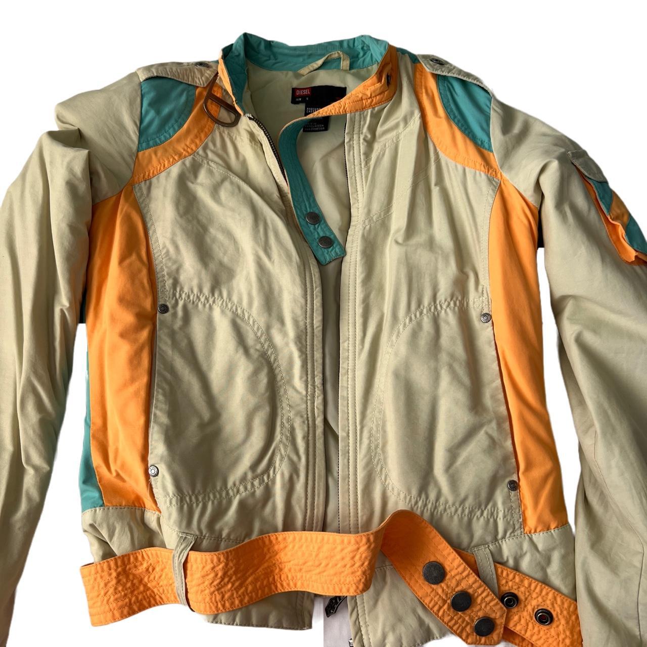 vintage diesel jacket - Depop