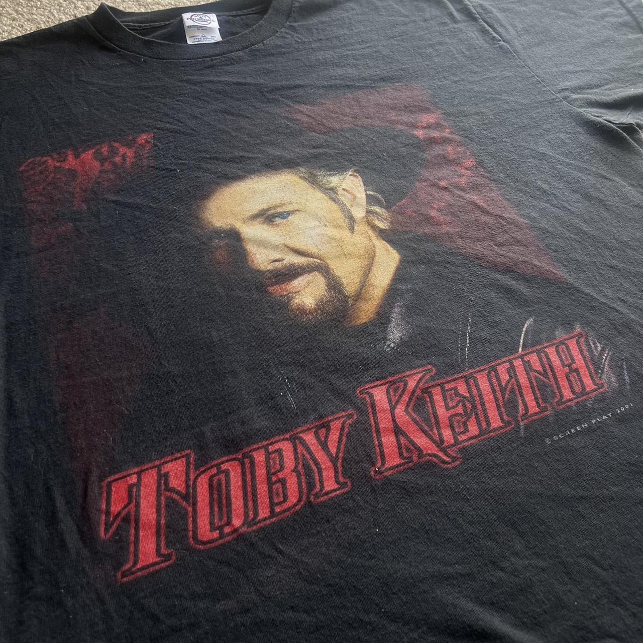 Vintage 2001 Toby Keith tee p2p 25in length... | Depop