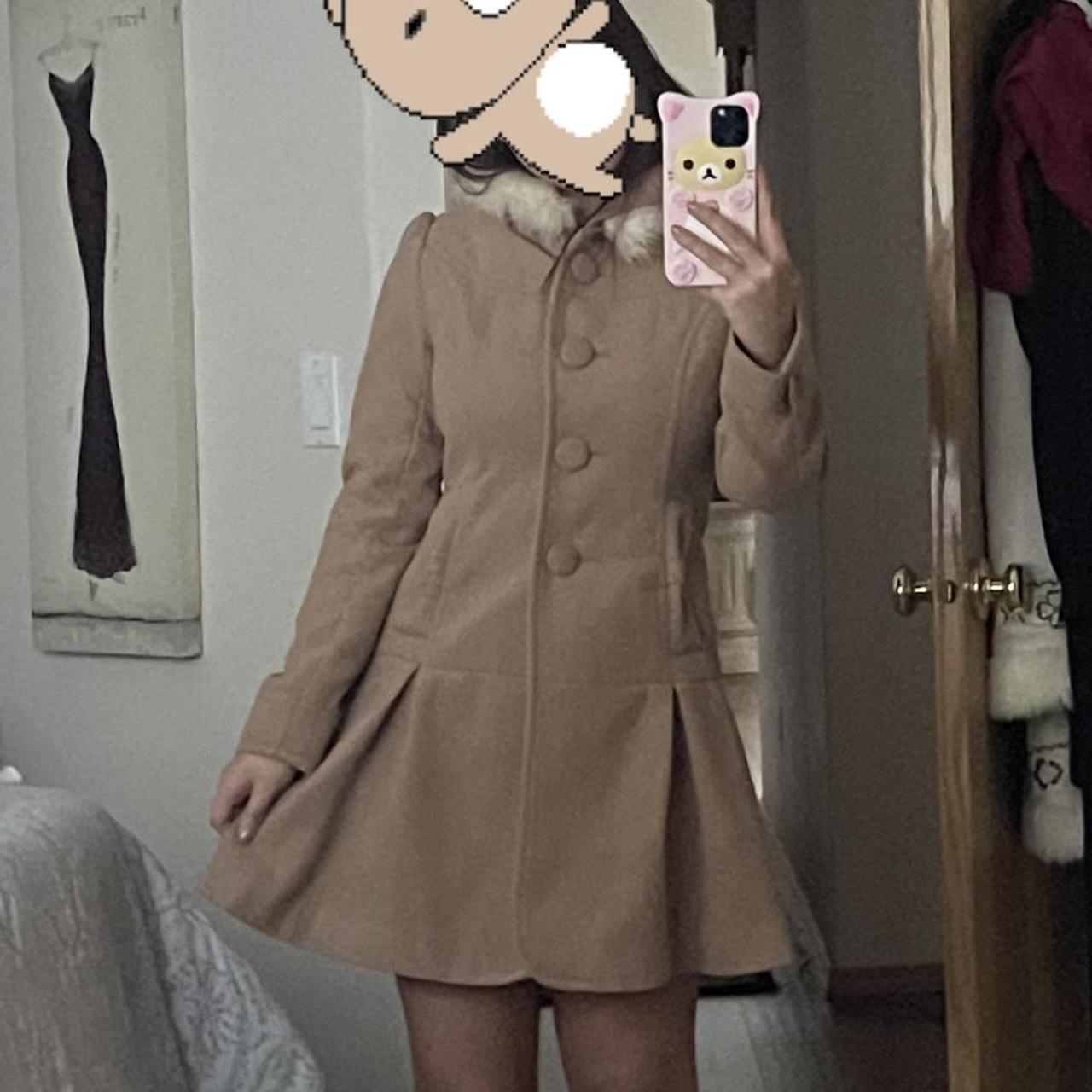 Liz Lisa Coat Like new; I would say it fits sizes... - Depop