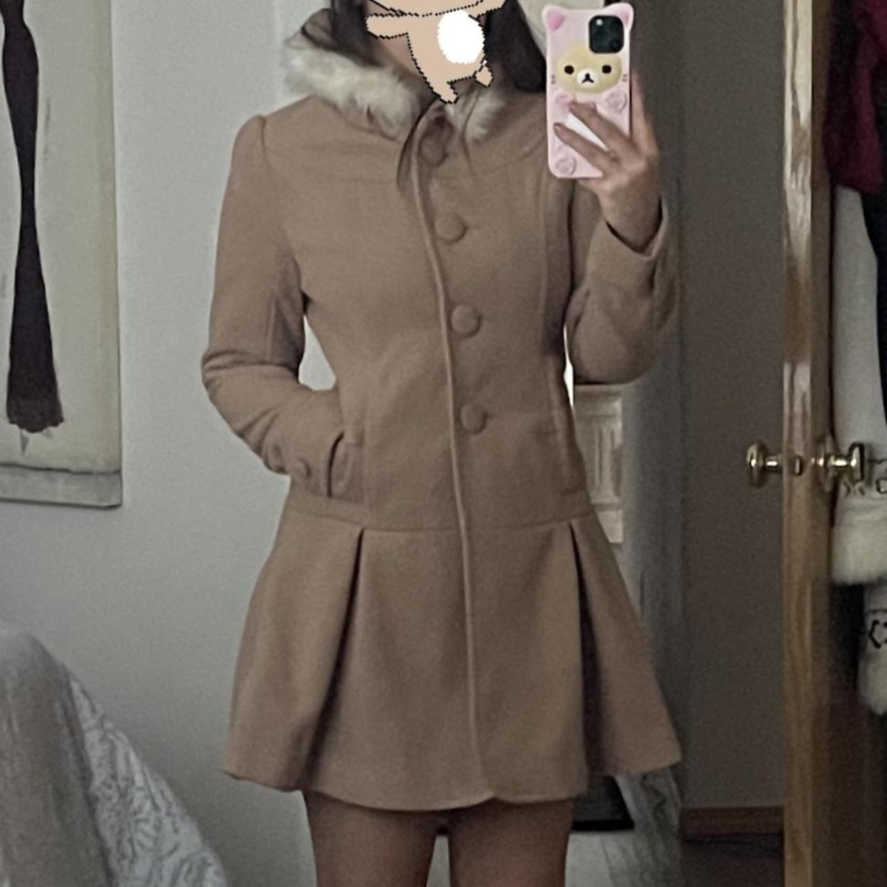 Liz Lisa Coat Like new; I would say it fits sizes... - Depop