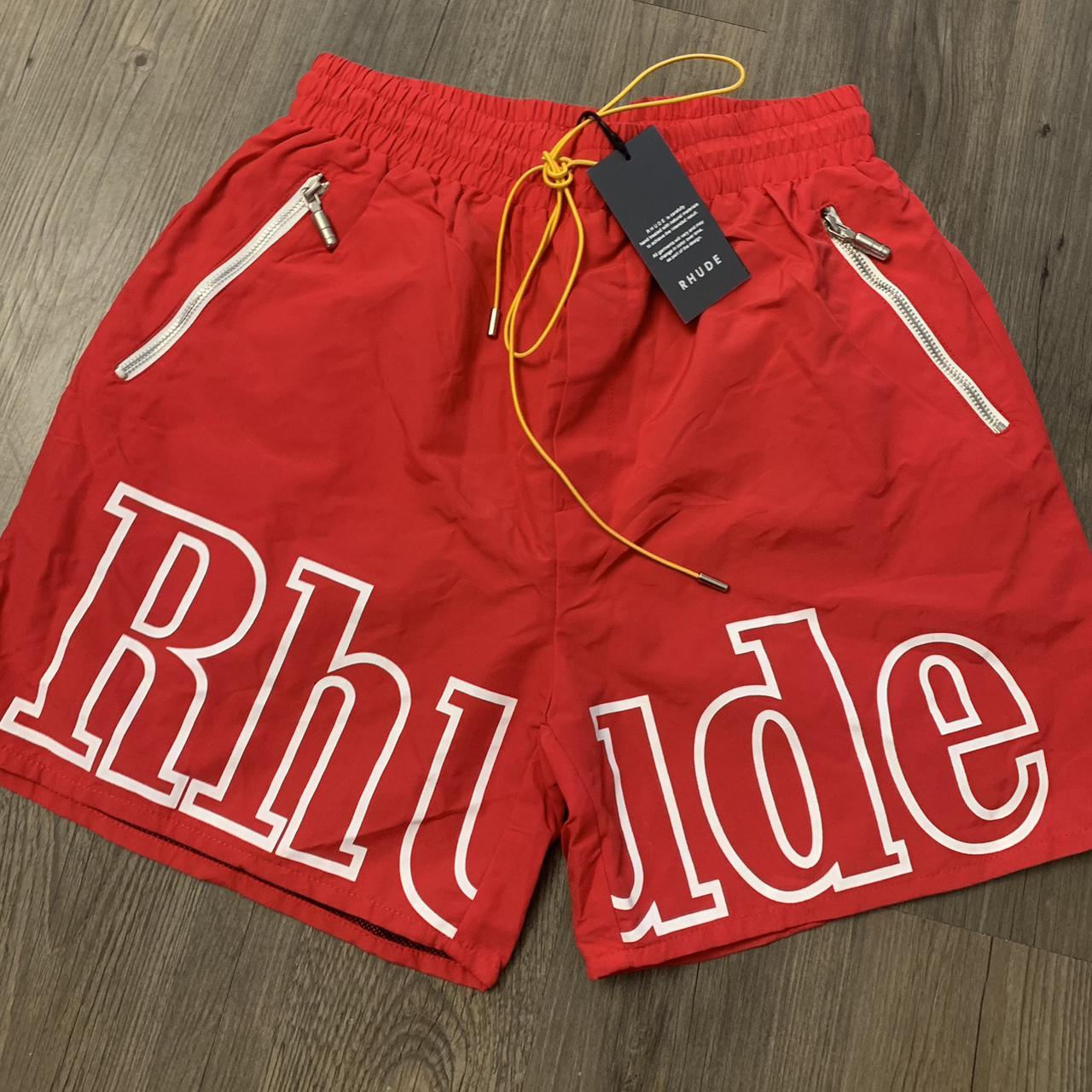 Rhude logo shorts new with tags - Depop