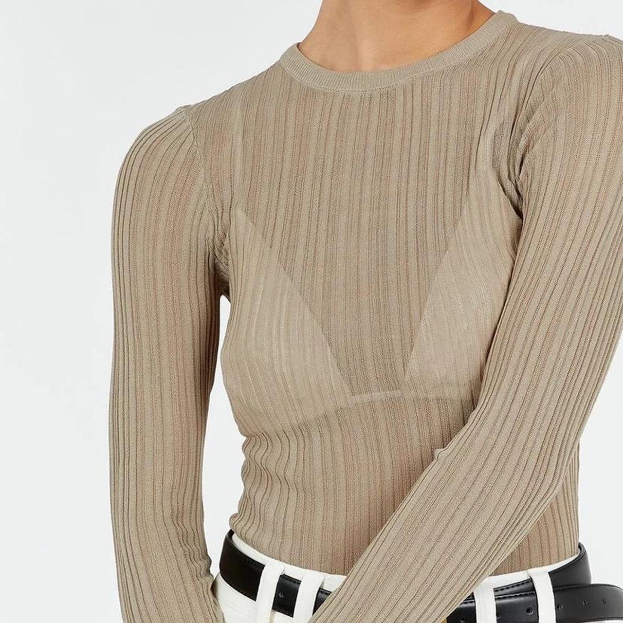 Dissh mesh long sleeve top Never worn but tags... - Depop