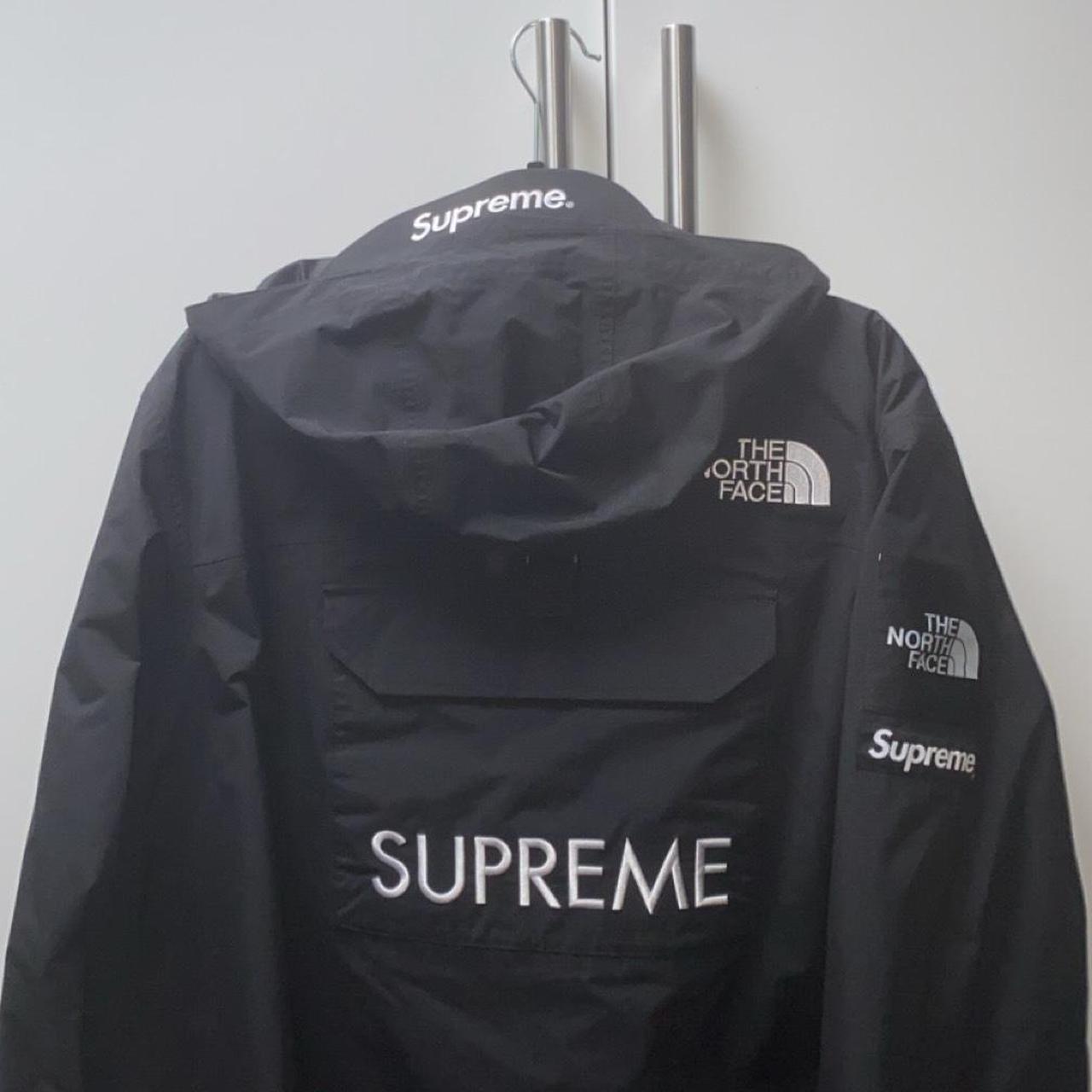 North face supreme cargo jacket - Depop