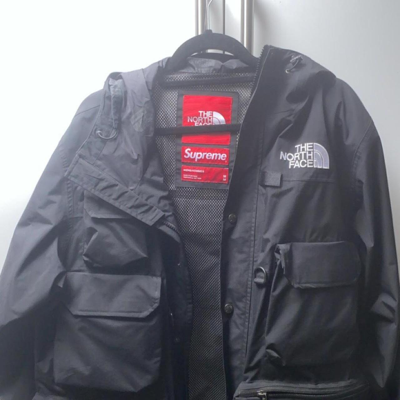 North face supreme cargo jacket - Depop