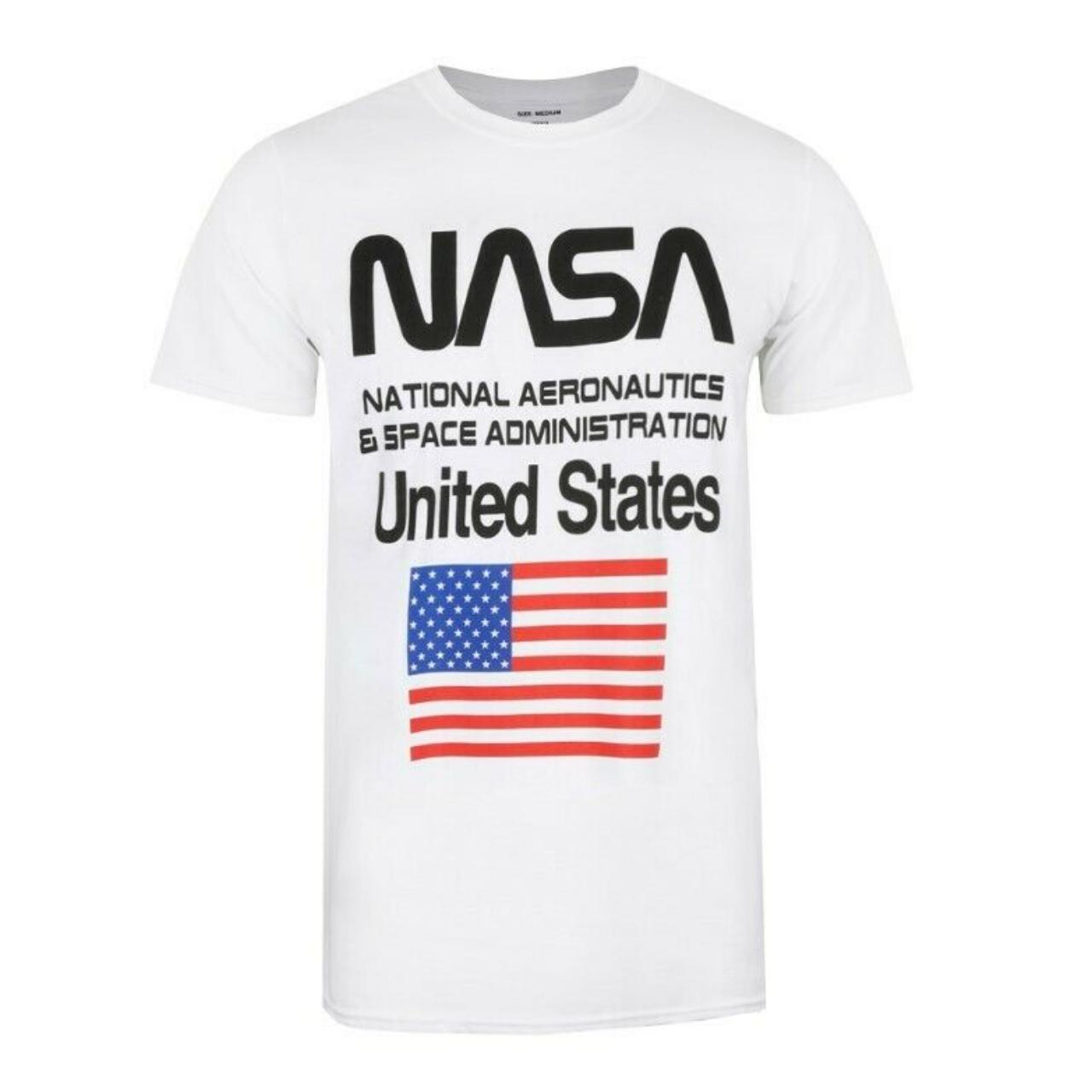 NASA - NEW - Administration White T-Shirt - White -... - Depop