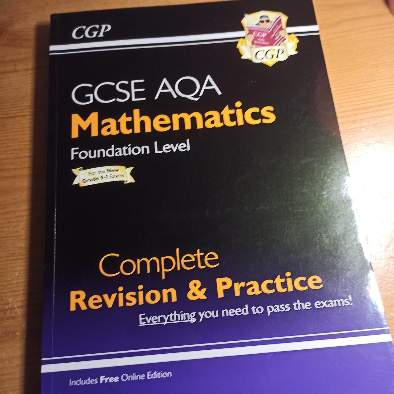 GCSE AQA Mathematics Foundation Level Revision &... - Depop
