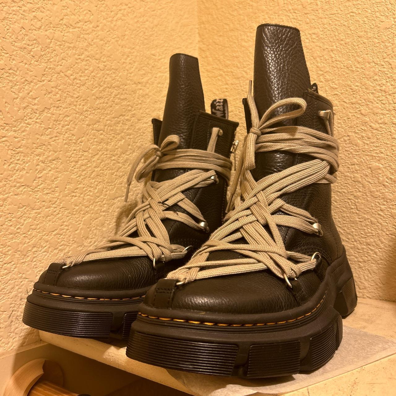Rick Owens x Doc Martens DMXL Megalace Brand New in... - Depop